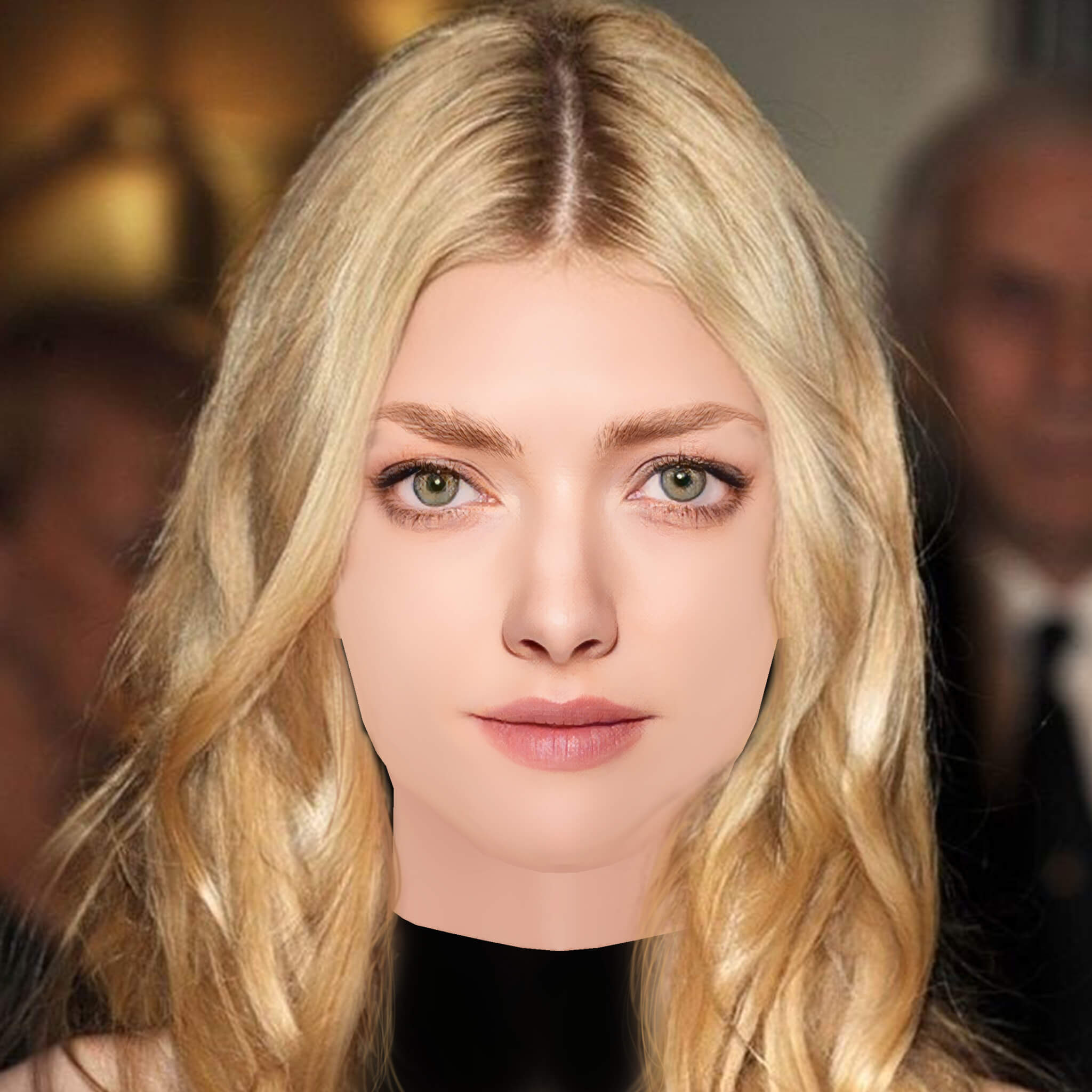 Amanda Seyfried Head - No Hair - Low Poly Head for Game 3D Model by ...