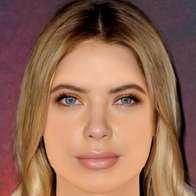 Ashley Benson Head - No Hair - Low Poly Head for Game 3D Model by ...