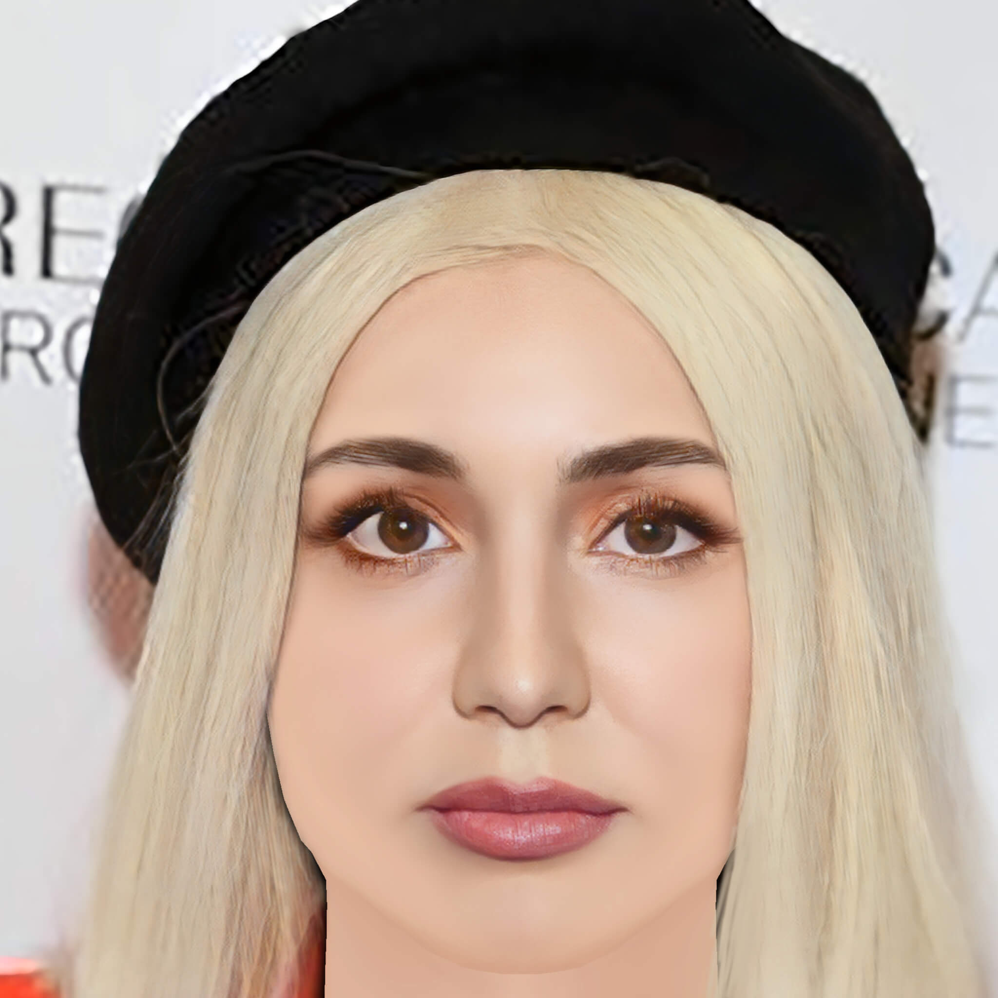Ava Max Head - No Hair - Low Poly Head for Game 3D Model by Nammichael