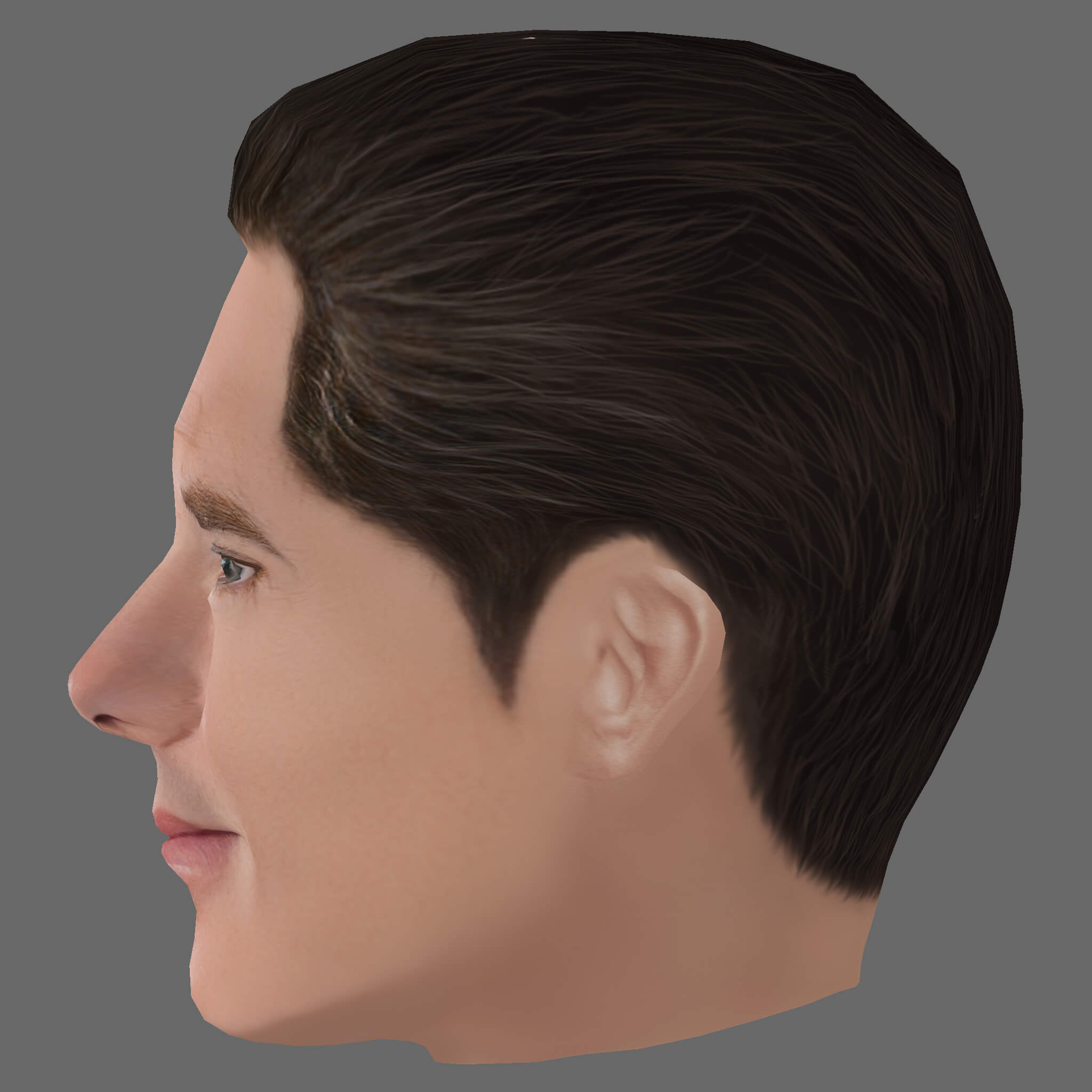 Benedict Cumberbatch Head - 3D Model by Nammichael