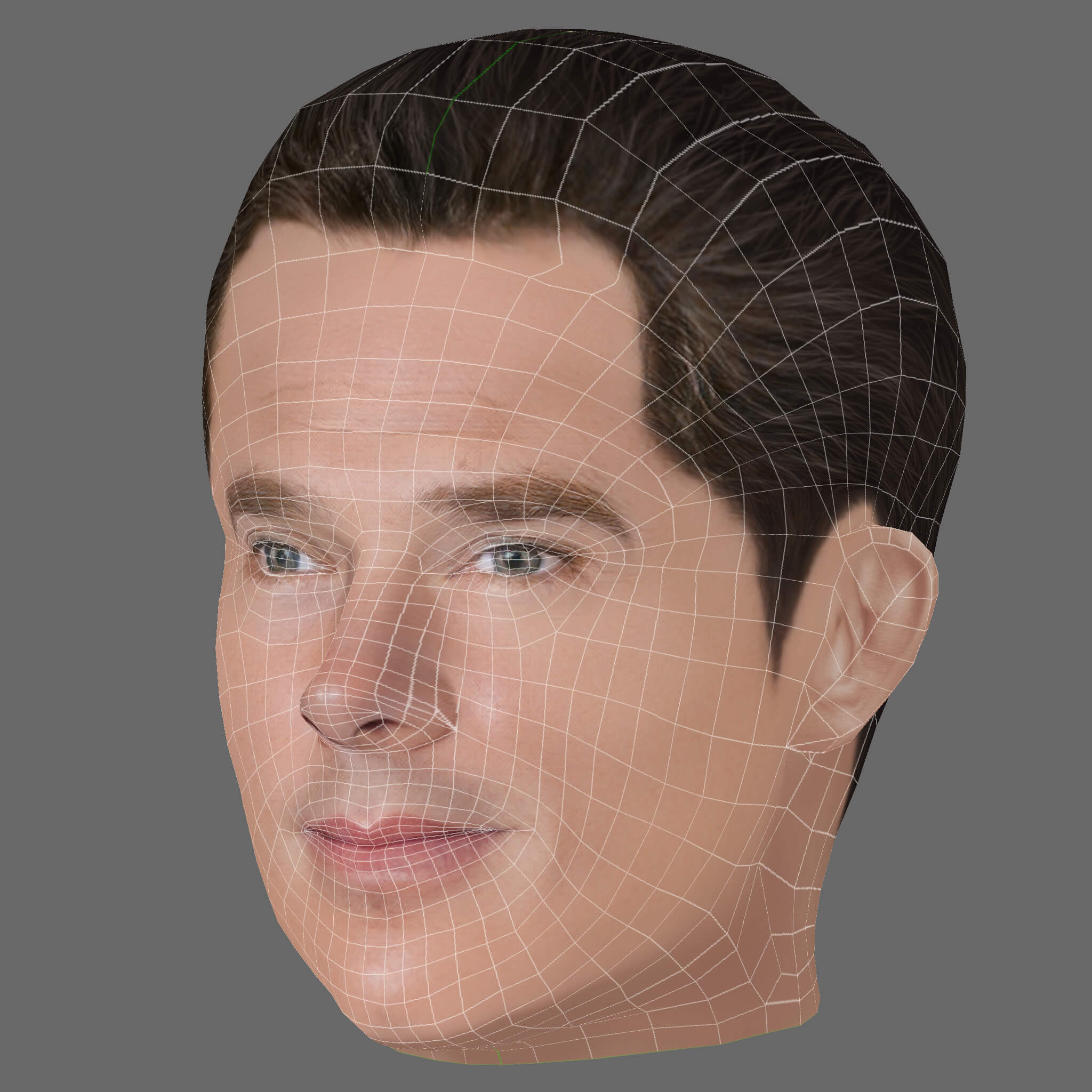 Benedict Cumberbatch Head - 3D Model by Nammichael