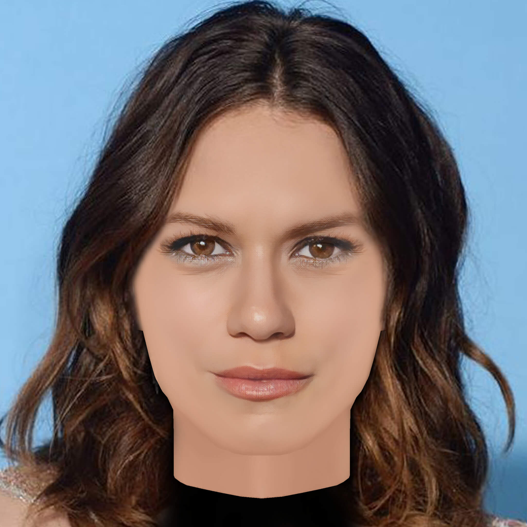 Bethany Joy Lenz Head - No Hair - Low Poly Head for Game 3D Model by ...