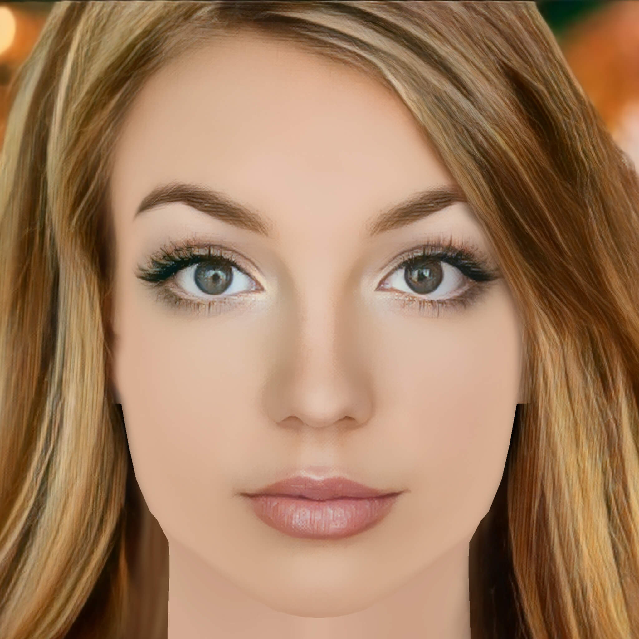 Britney Spears Head - No Hair - Low Poly Head for Game 3D Model by ...