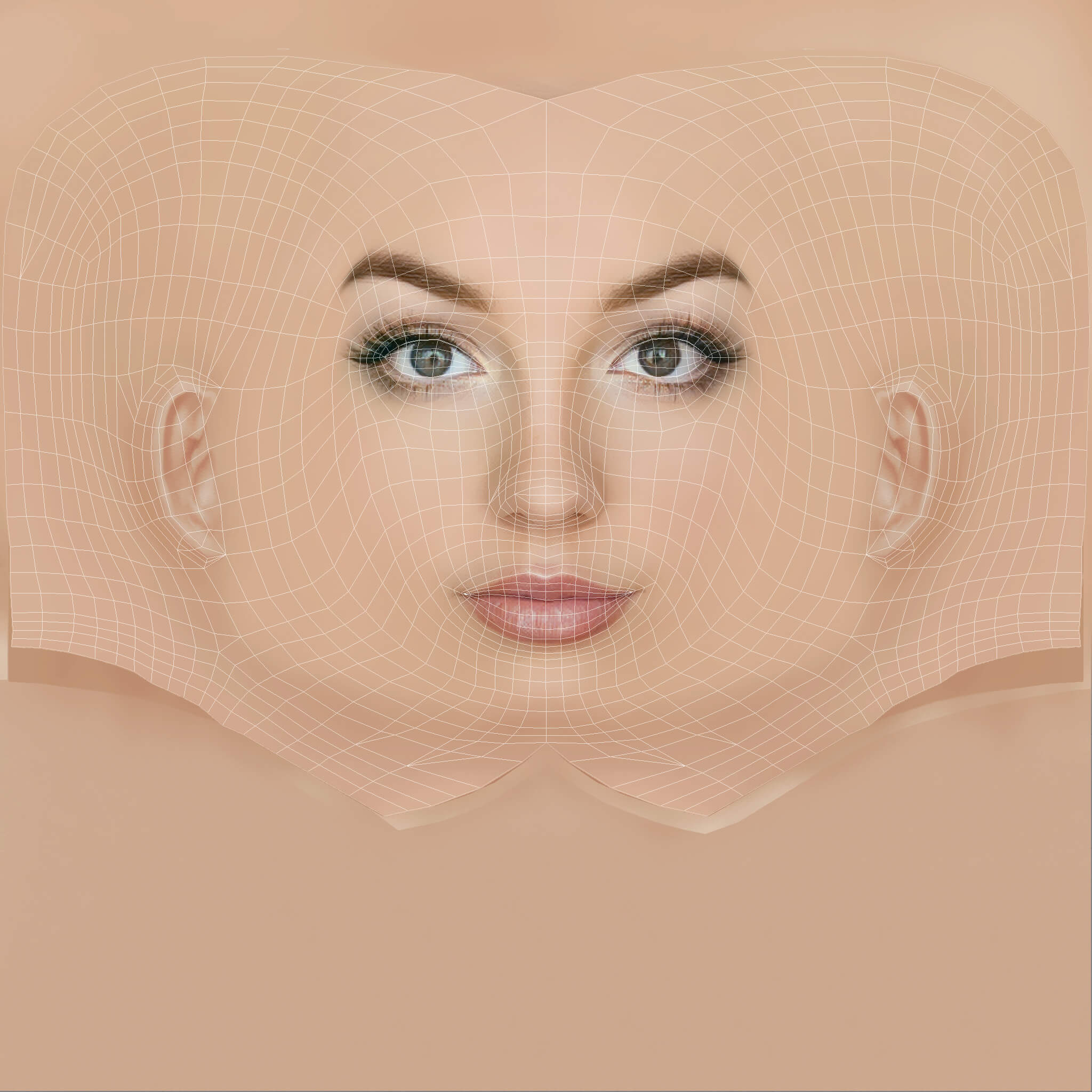 Britney Spears Head - No Hair - Low Poly Head for Game 3D Model by ...