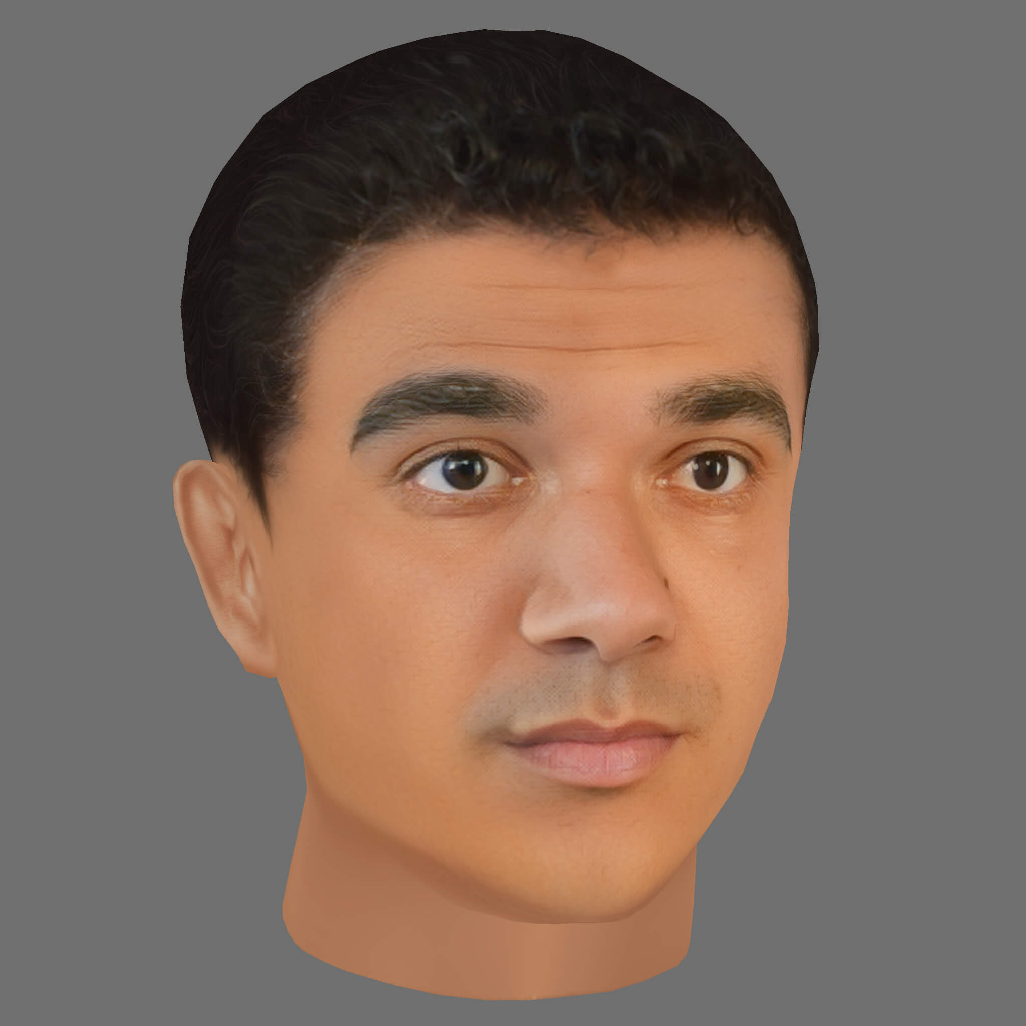 Callan Taverner Head - Low Poly Head for Game 3D Model by Nammichael