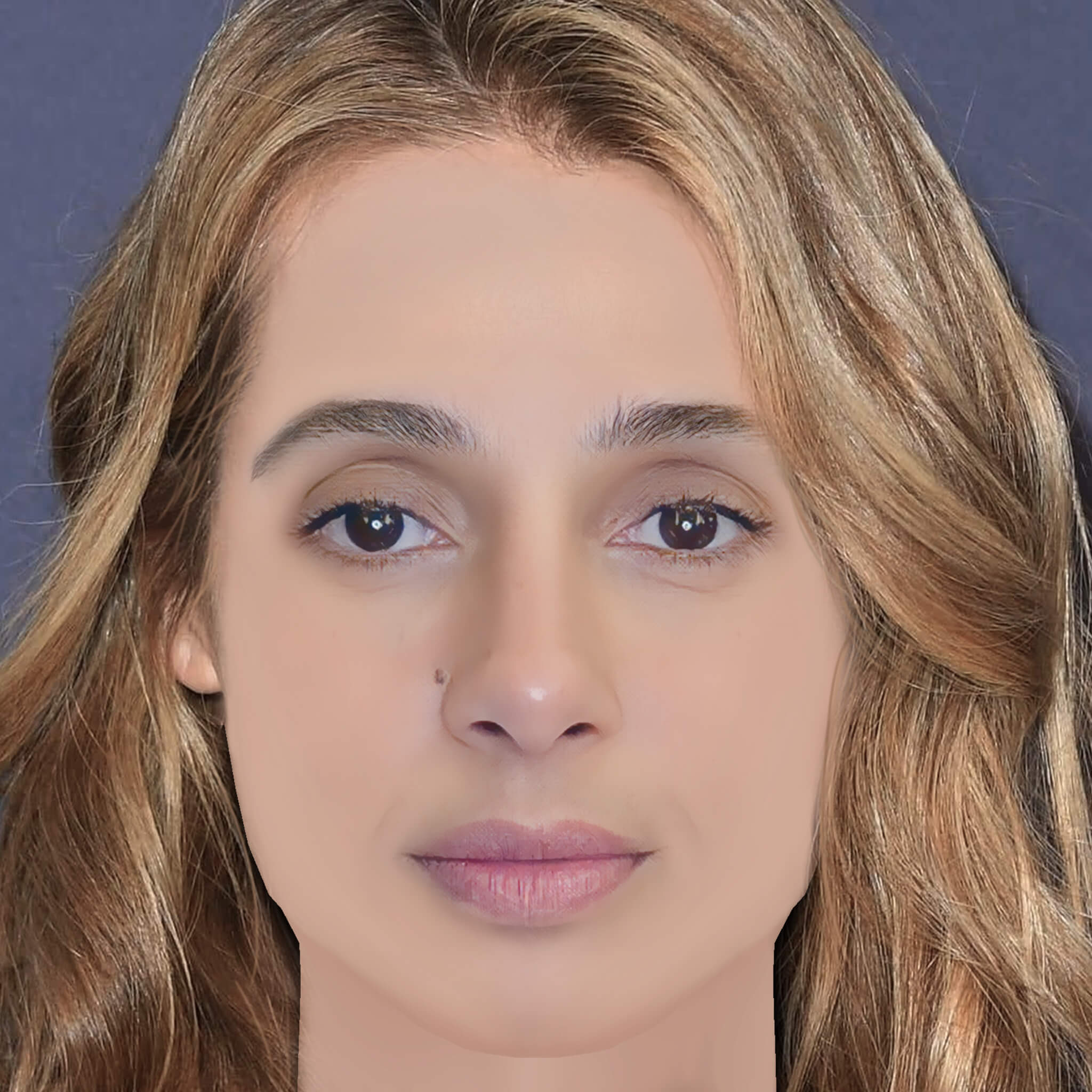 Camila Pitanga Head - No Hair - Low Poly Head for Game 3D Model by ...