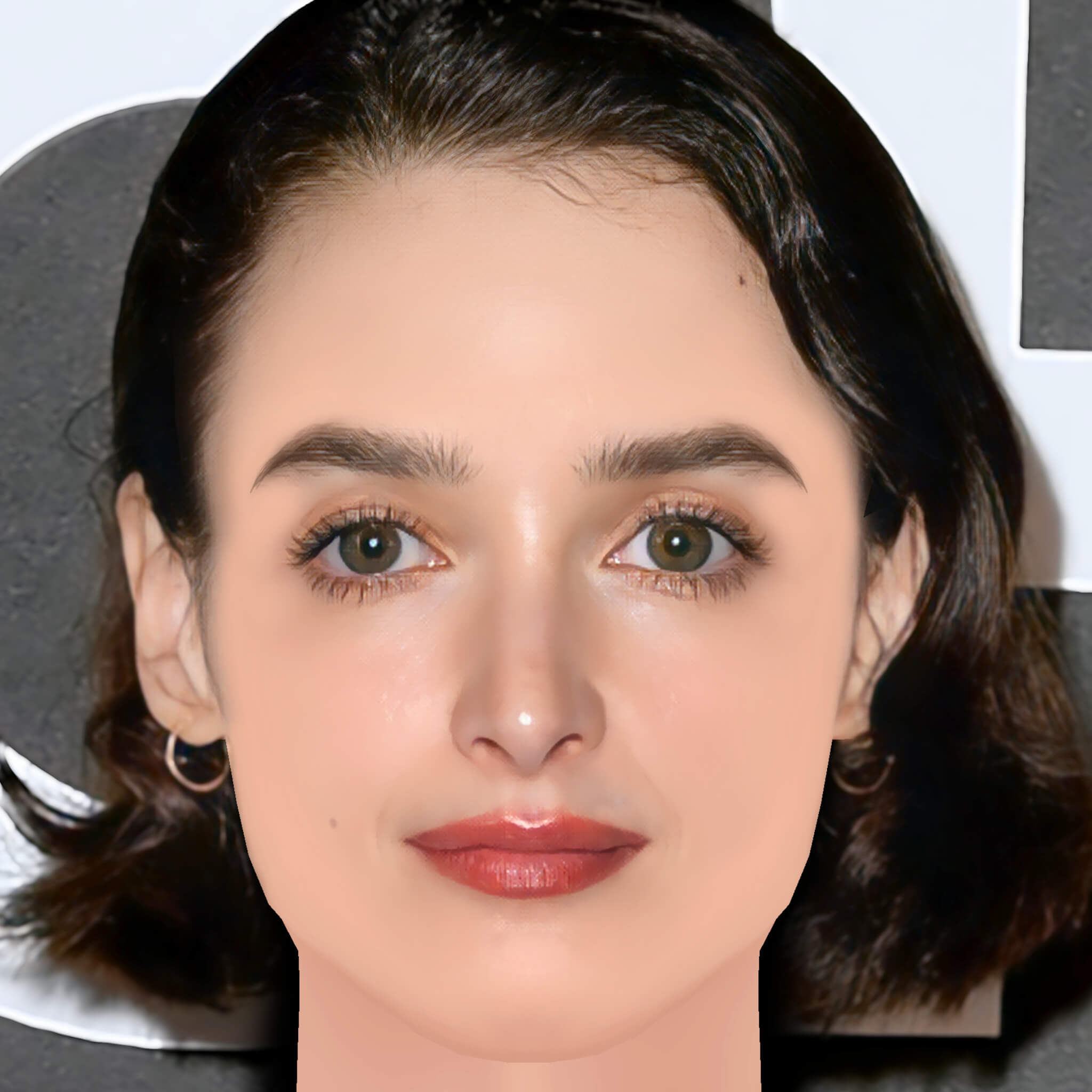 Charlotte Le Bon Head: No Hair - Low-Poly Head for Game 3D Model by ...