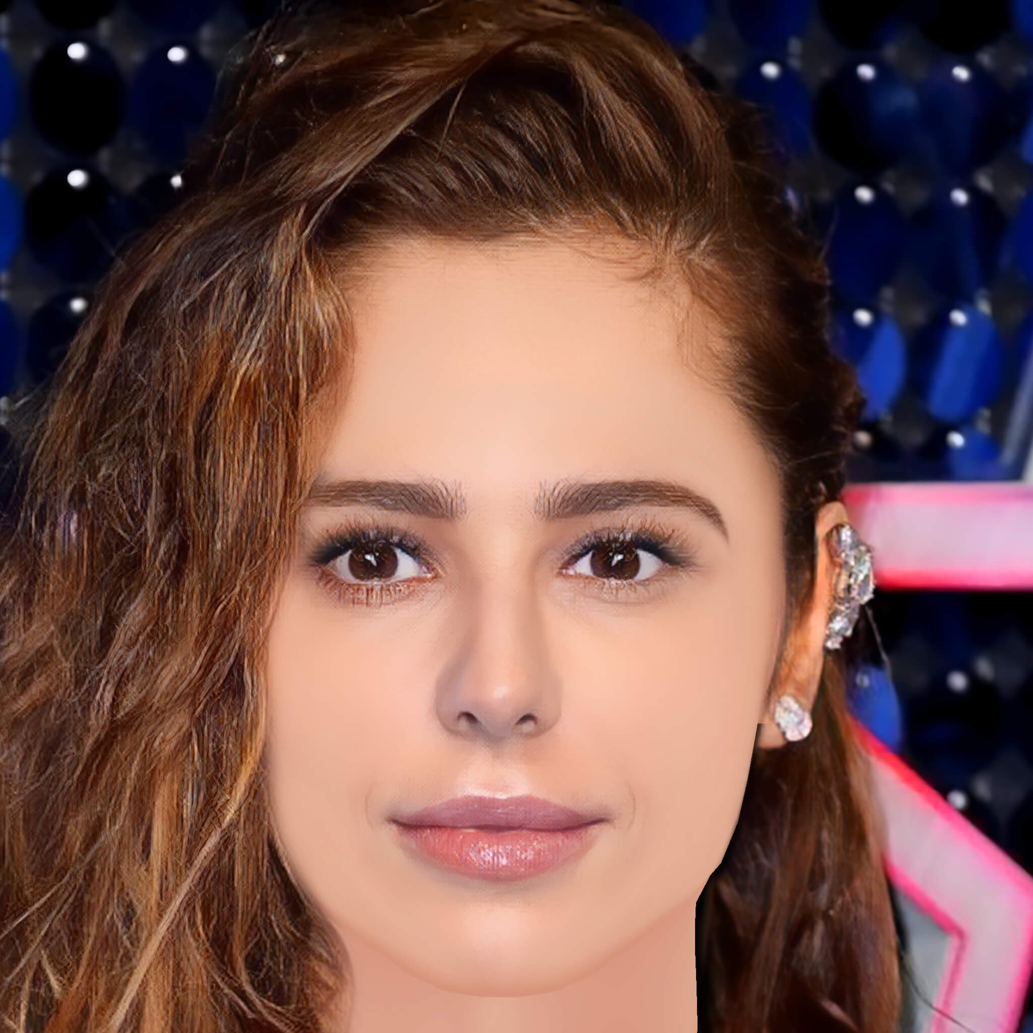 Cheryl Cole Head - No Hair - Low Poly Head for Game 3D Model by Nammichael