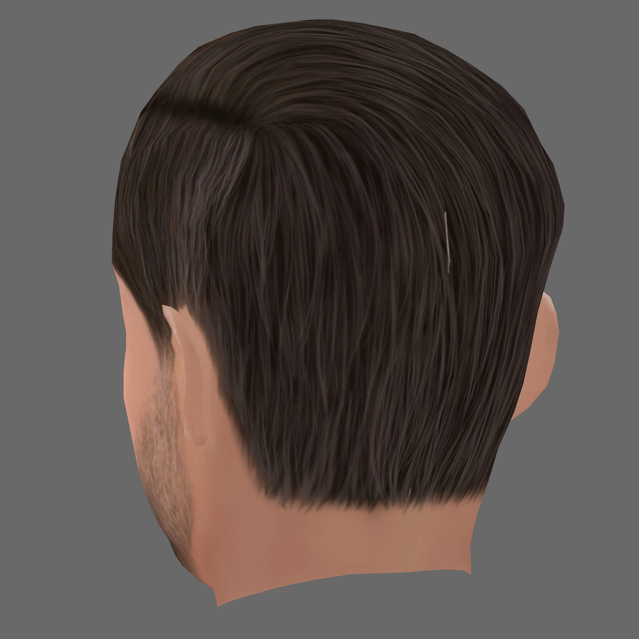 Chris Hemsworth Head - Low Poly Head for Game Low Poly 3D Model by ...
