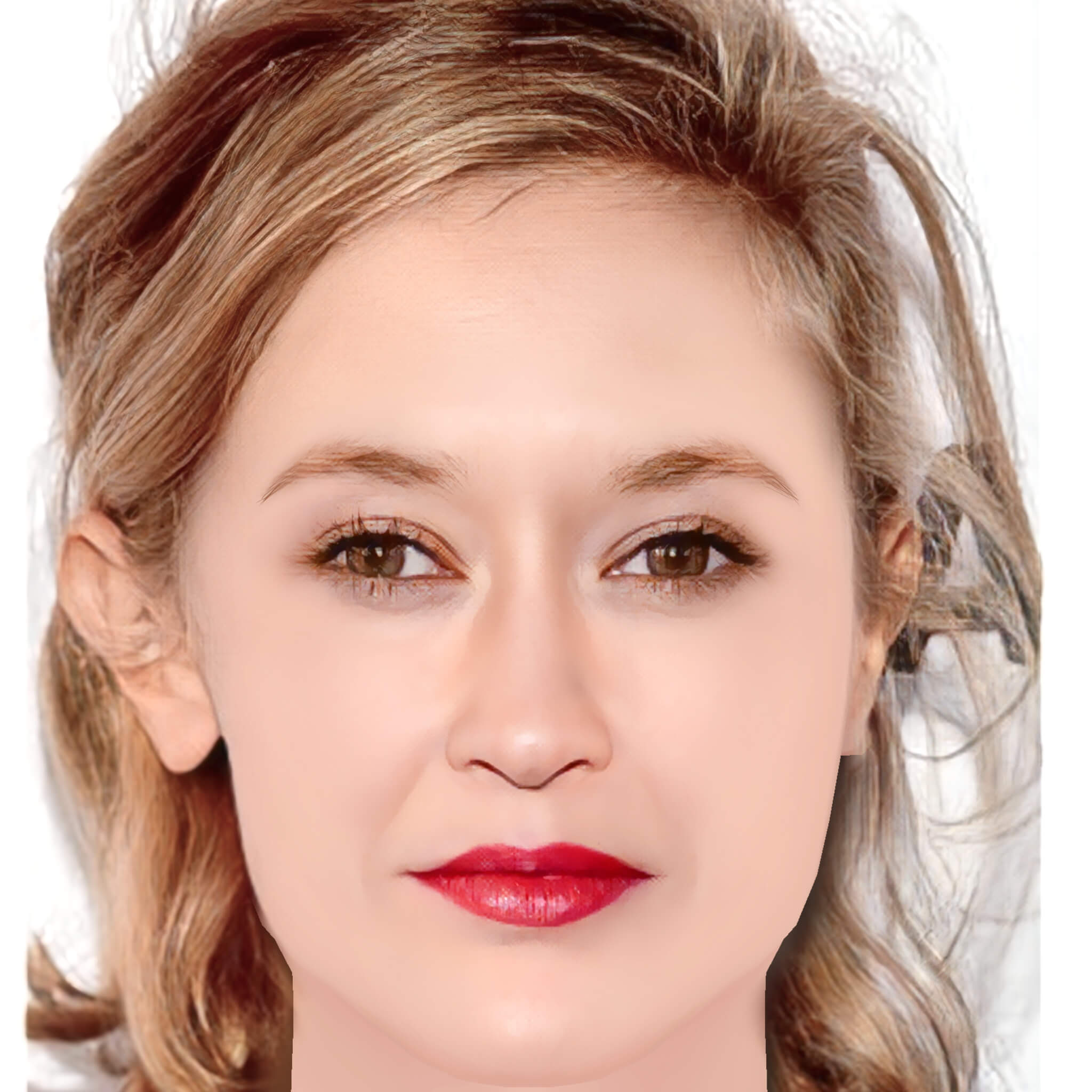 Constance Rousseau Head - No Hair - Low Poly Head for Game 3D Model by ...