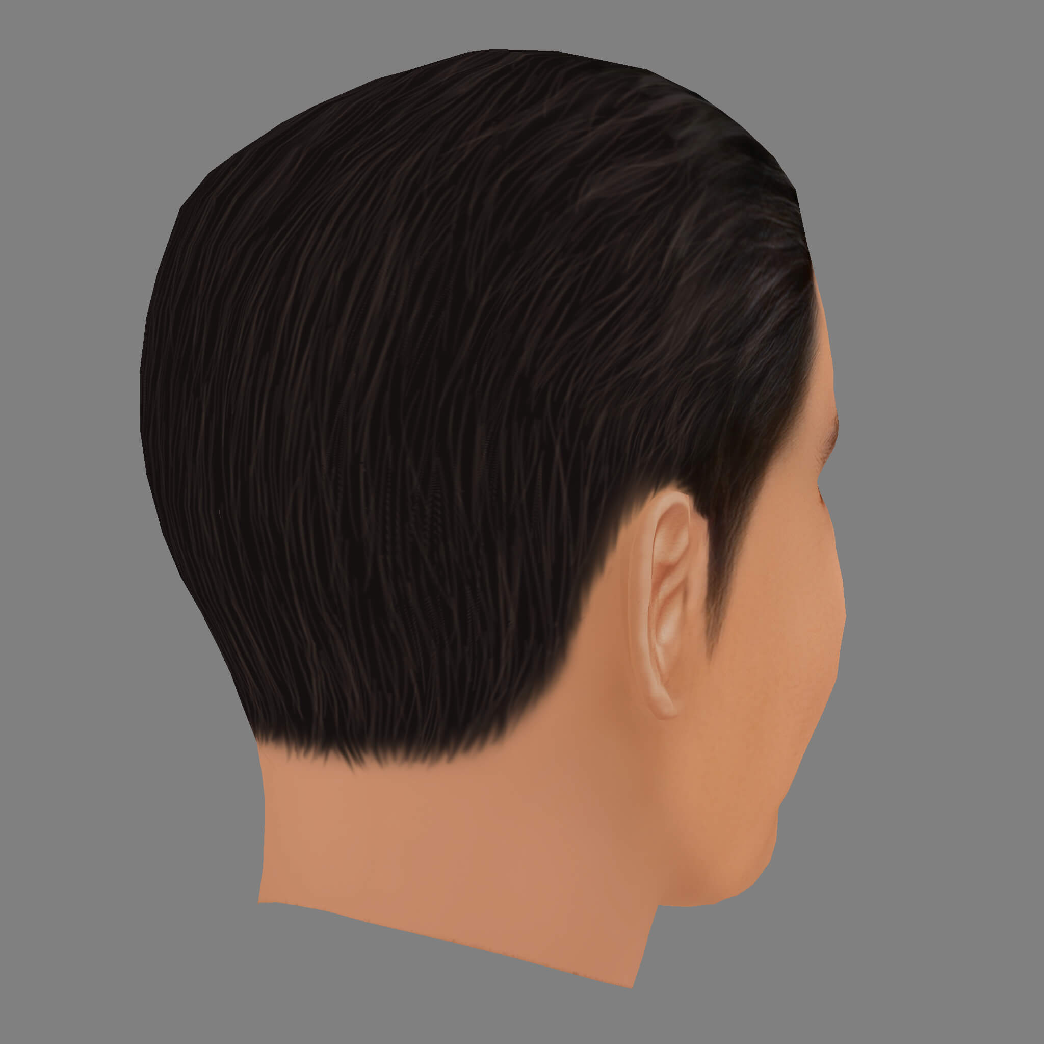 Danny Ramirez Head - Low Poly Head for Game 3D Model by Nammichael
