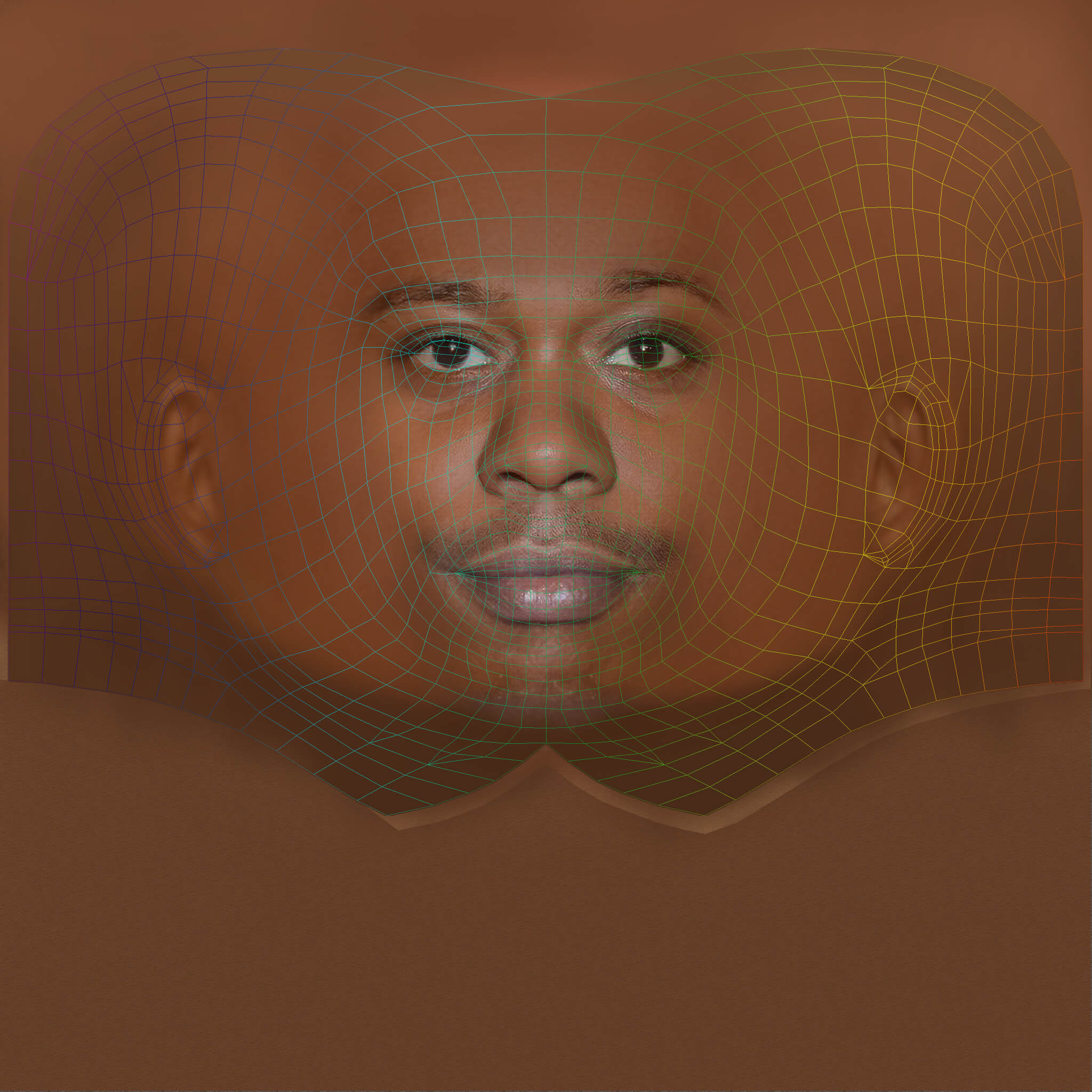 Dave Chappelle Head - Low Poly Head for Game Low Poly 3D Model by ...