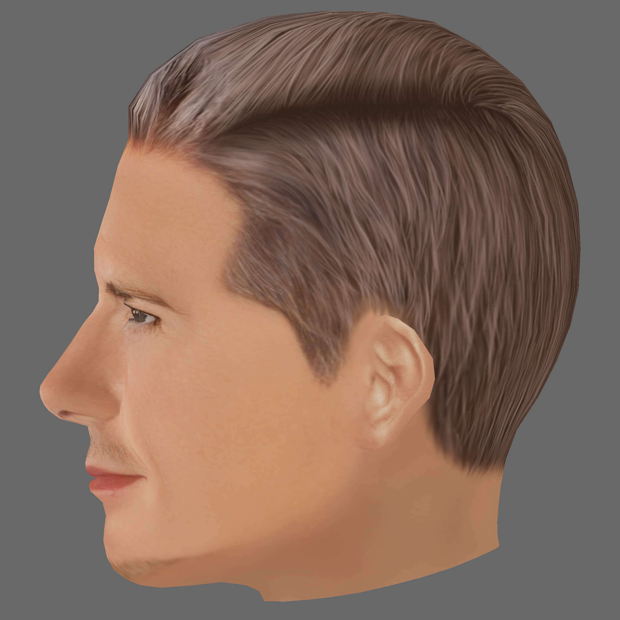 David Beckham Head - 3D Model by Nammichael
