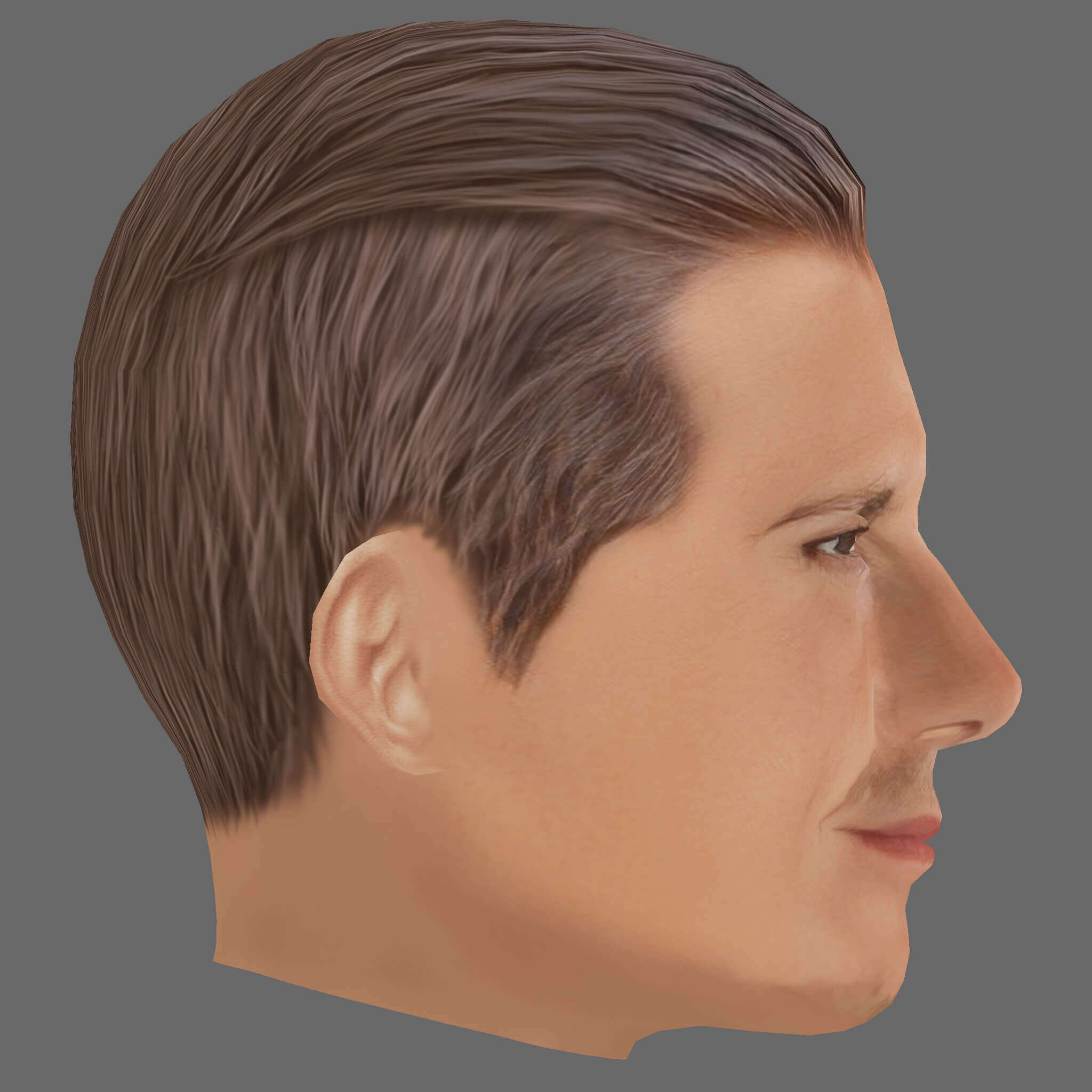 David Beckham Head - 3D Model by Nammichael