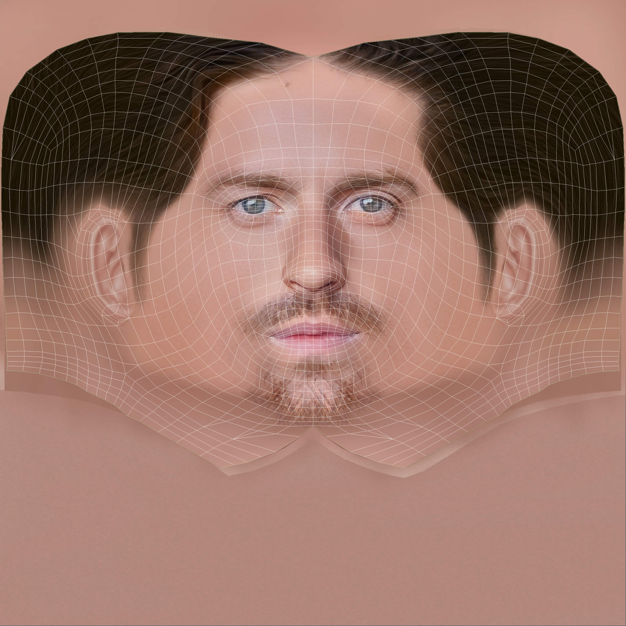 Alfie Stewart Head - Low Poly Head for Game 3D Model by Nammichael