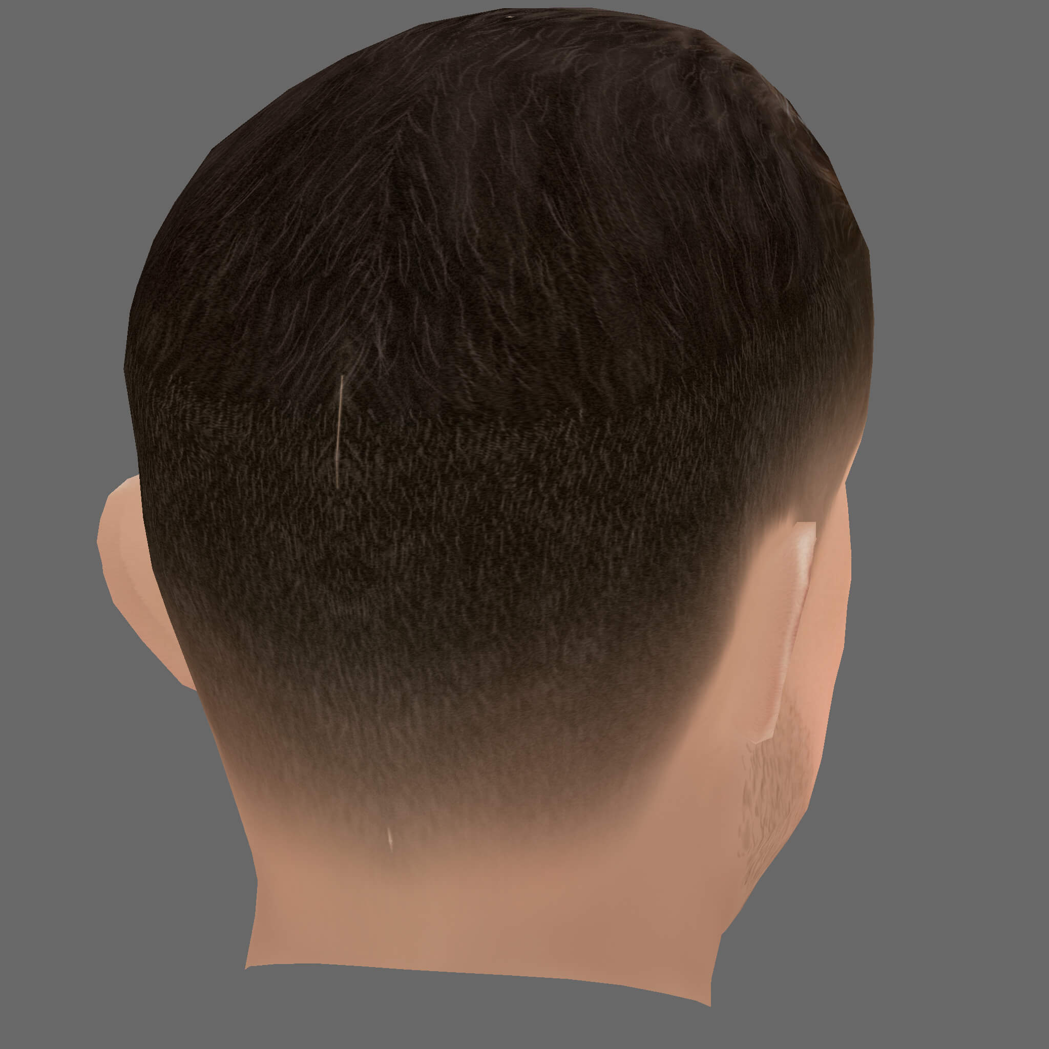 Ed Skrein Head - Low Poly Head for Game 3D Model by Nammichael