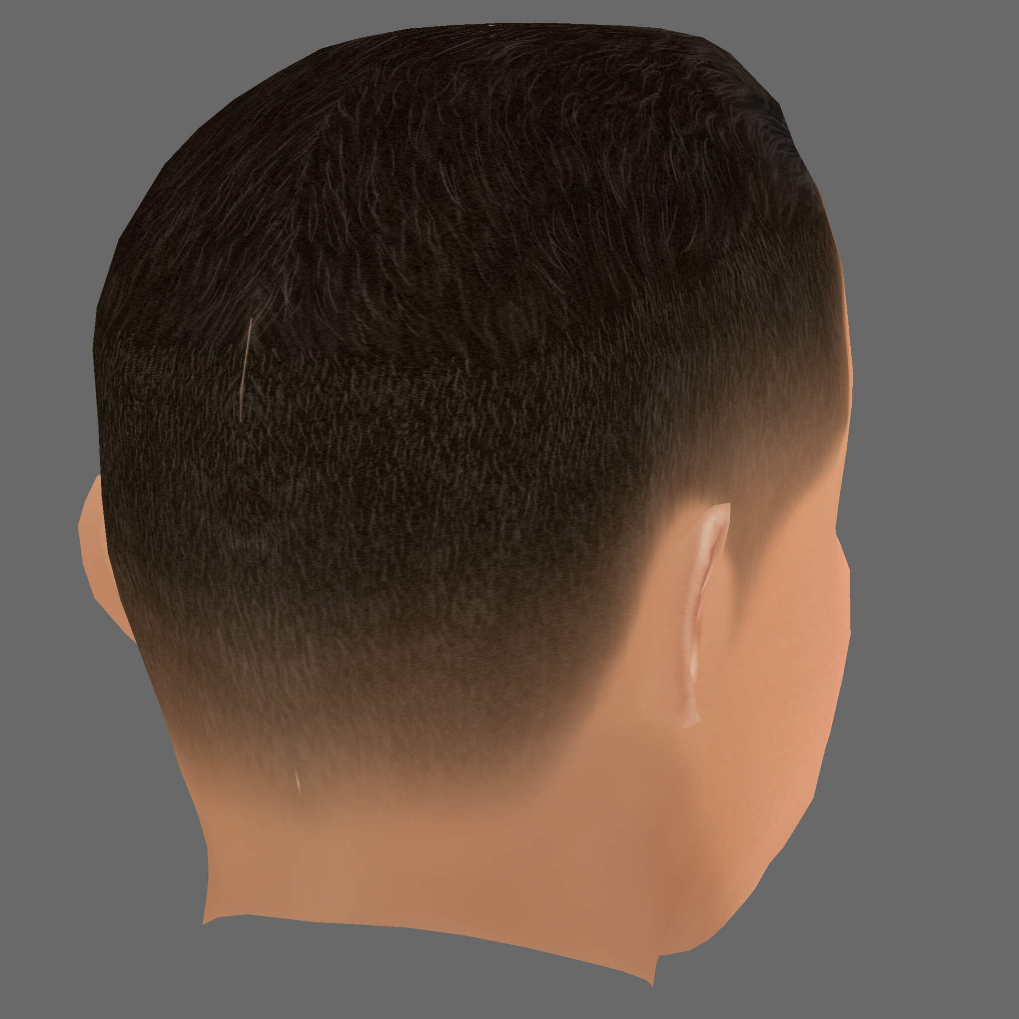 Elon Musk Head - Low Poly Head for Game 3D Model by Nammichael