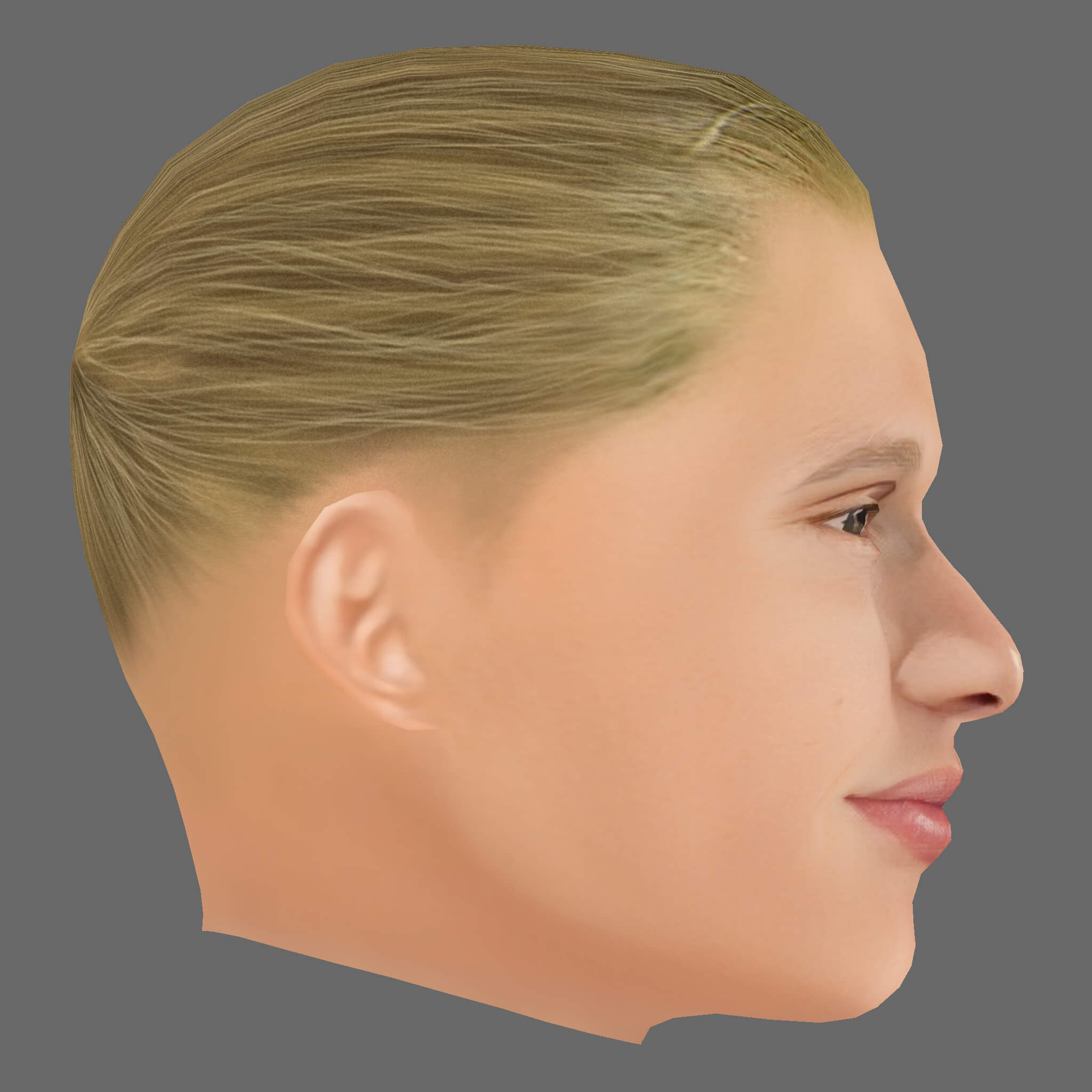 Erling Haaland Head - Low Poly Head for Game Low Poly 3D Model by ...