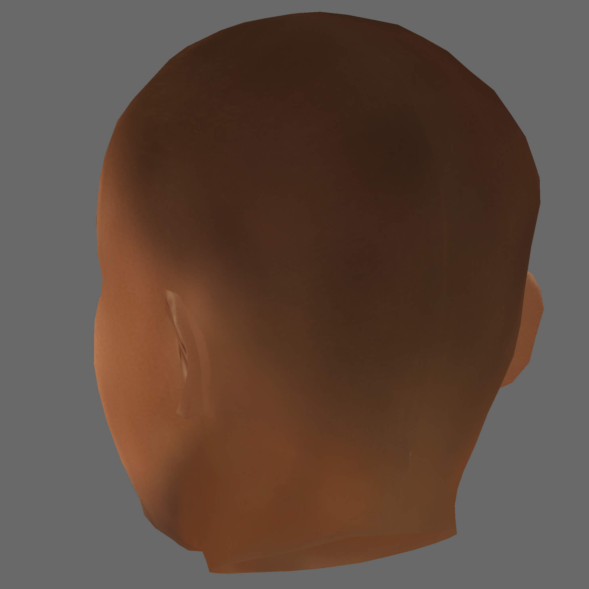 Fernandinho Head - Low Poly Head for Game Low Poly 3D Model by Nammichael
