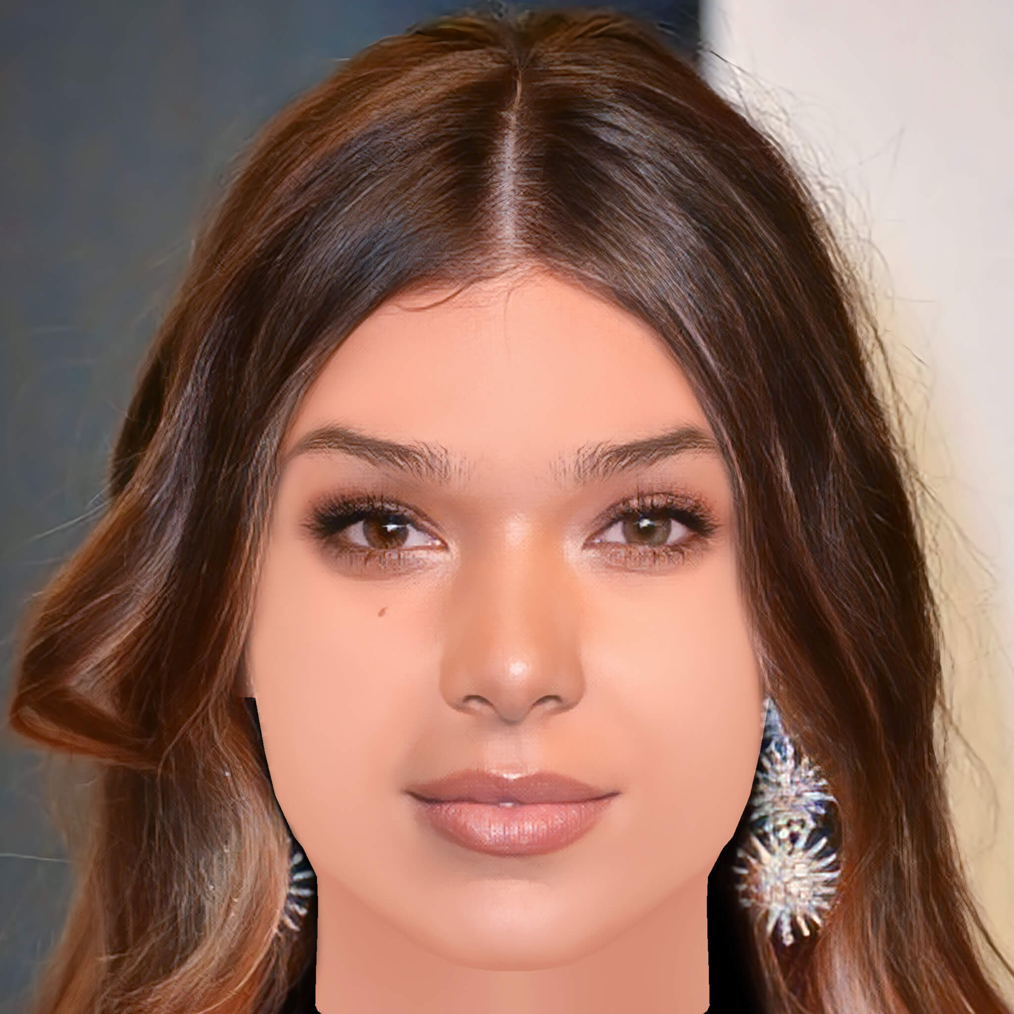 Hailee Steinfeld Head - No Hair - Low Poly Head for Game 3D Model by ...