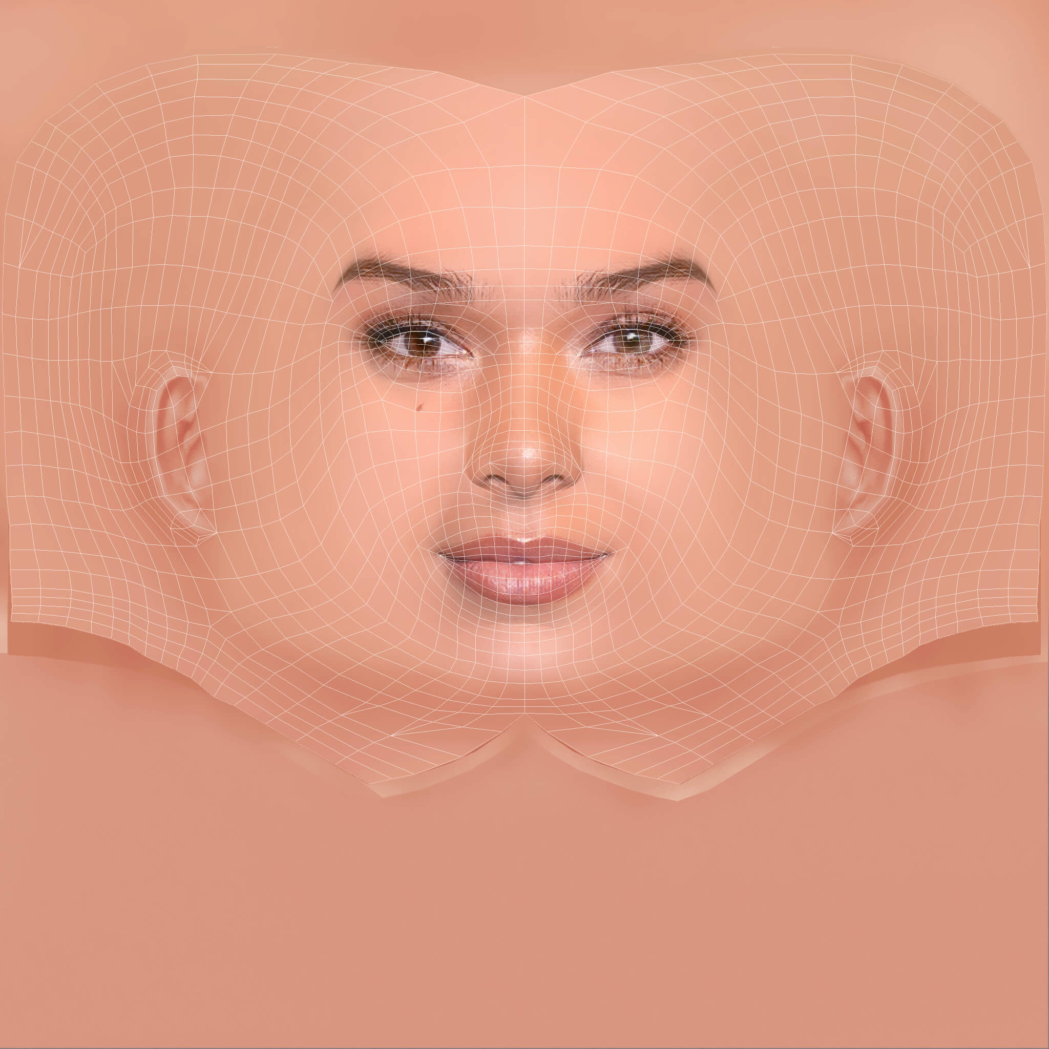 Hailee Steinfeld Head - No Hair - Low Poly Head for Game 3D Model by ...