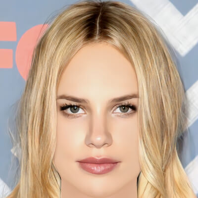 Halston Sage Head - No Hair - Low Poly Head for Game 3D Model by Nammichael