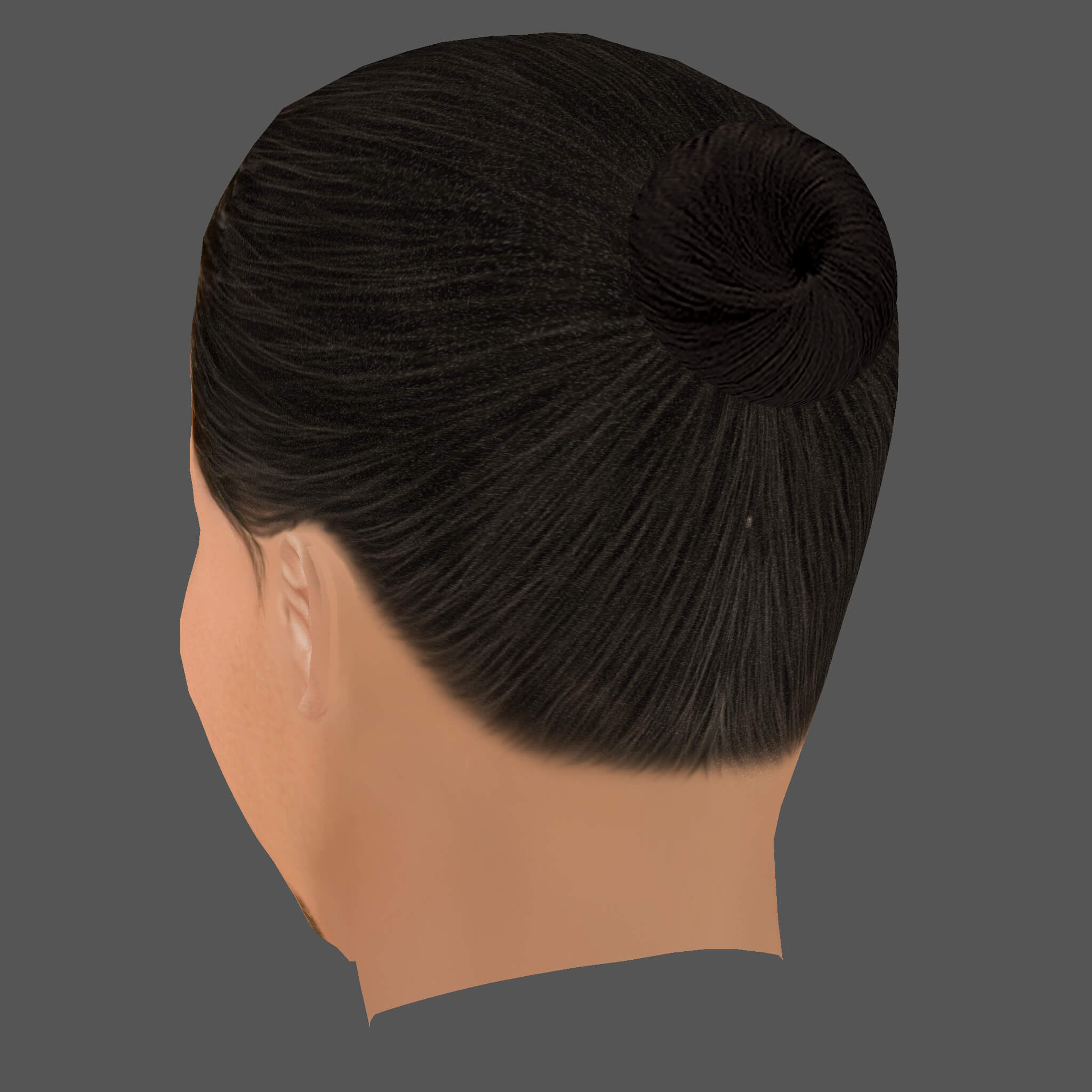 Hiroyuki Sanada Head - Low Poly Head for Game 3D Model by Nammichael