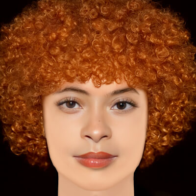 Ice Spice Head - No Hair - Low Poly Head for Game 3D Model by Nammichael