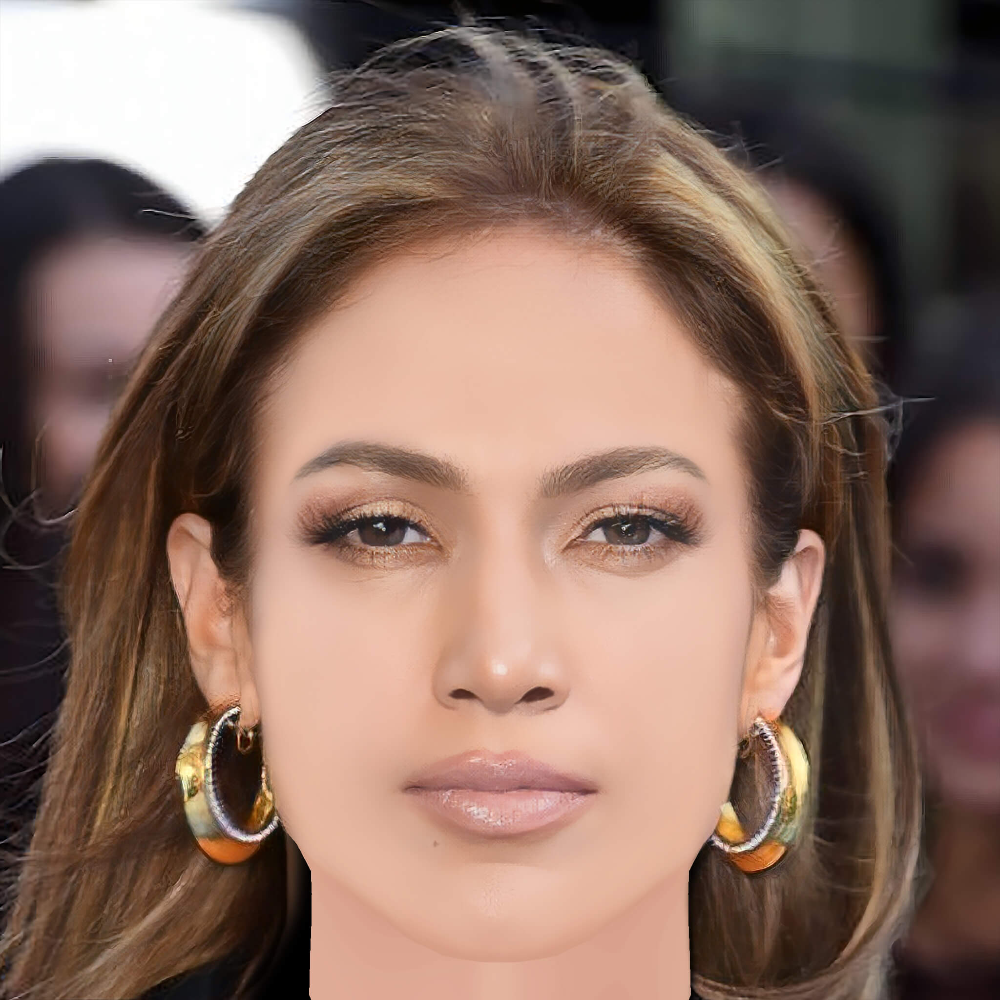 Jennifer Lopez Head - No Hair - Low Poly Head for Game 3D Model by ...