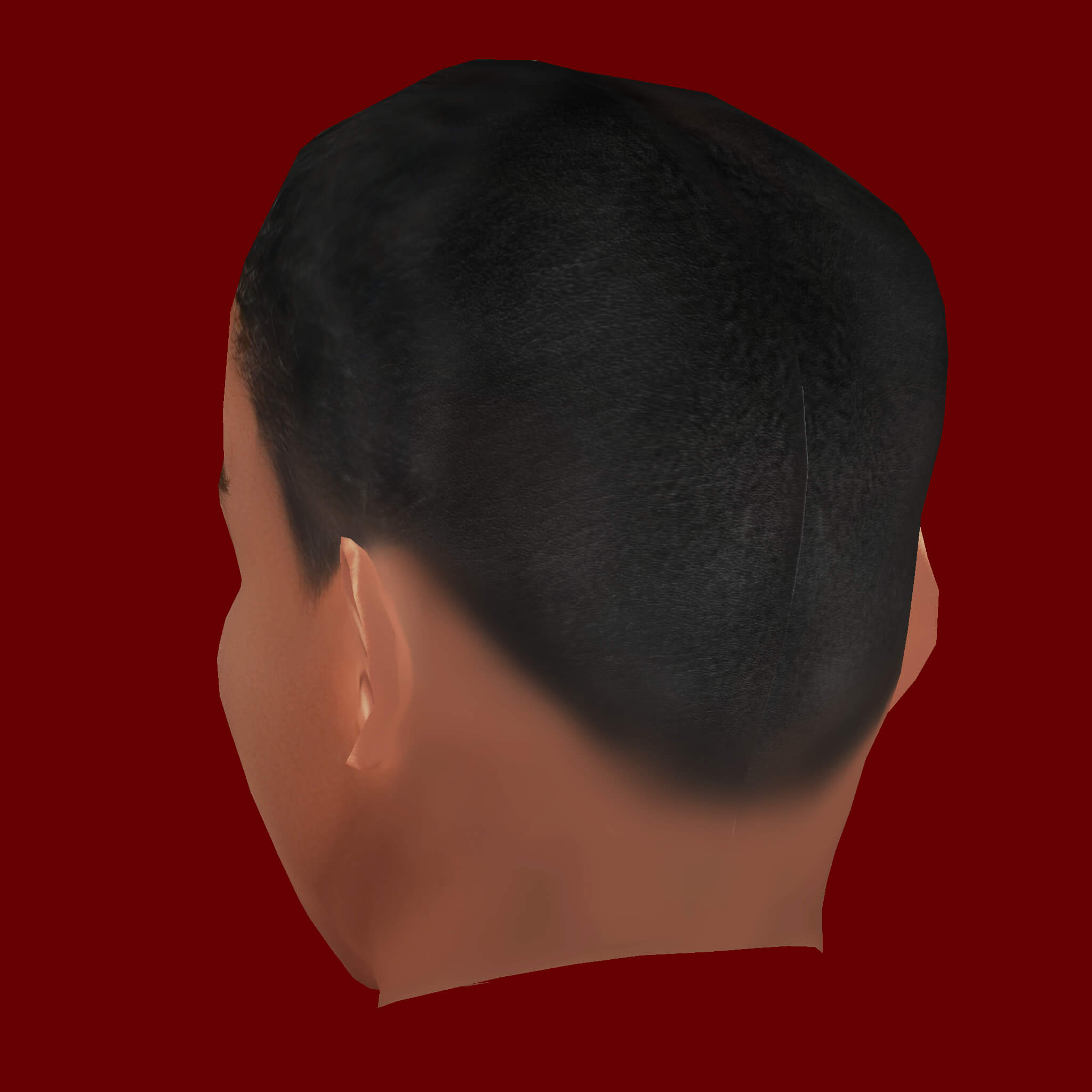 Jesse Lingard Head - Low Poly Head for Game 3D Model by Nammichael