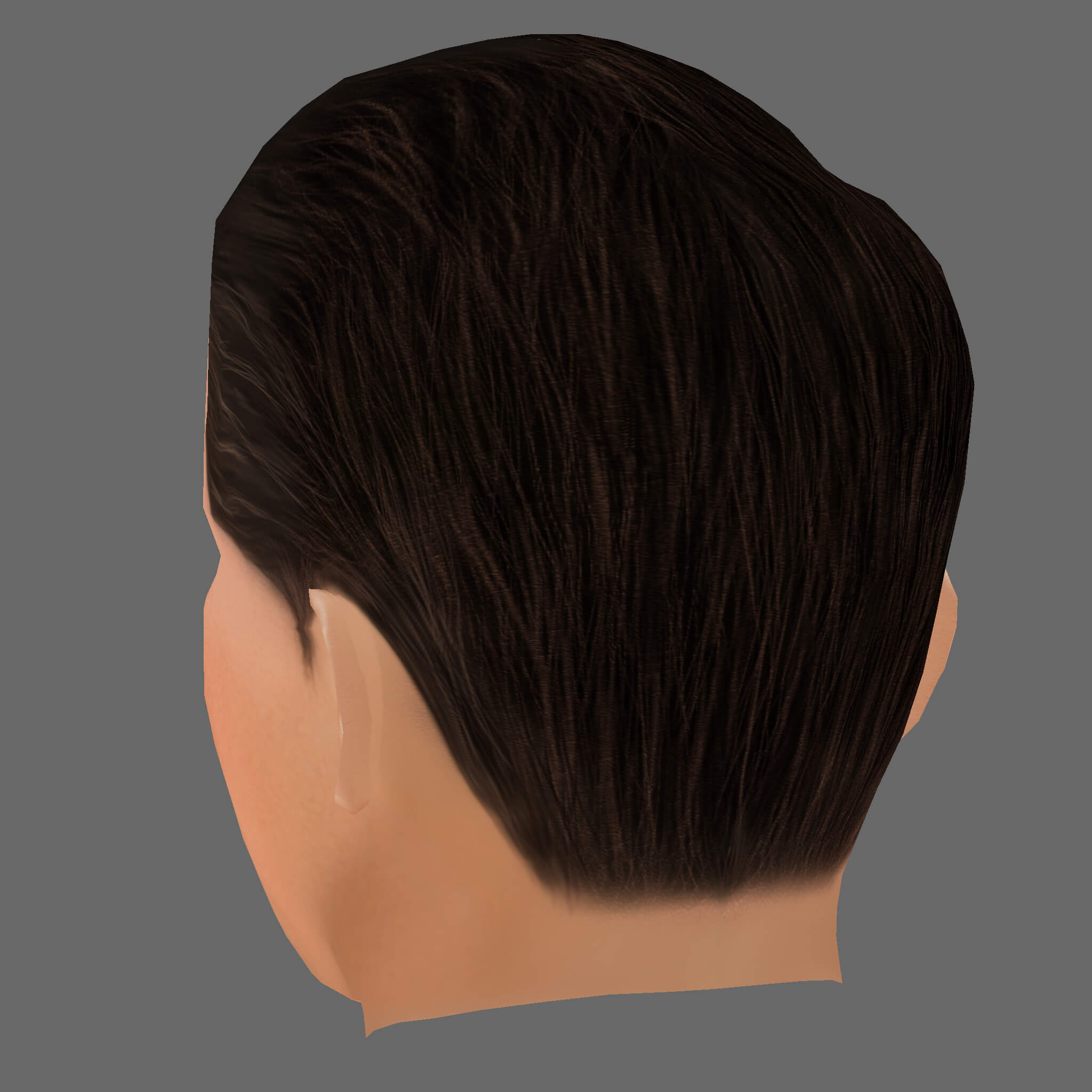Jimmy Carr Head - Low Poly Head for Game Low Poly 3D Model by Nammichael