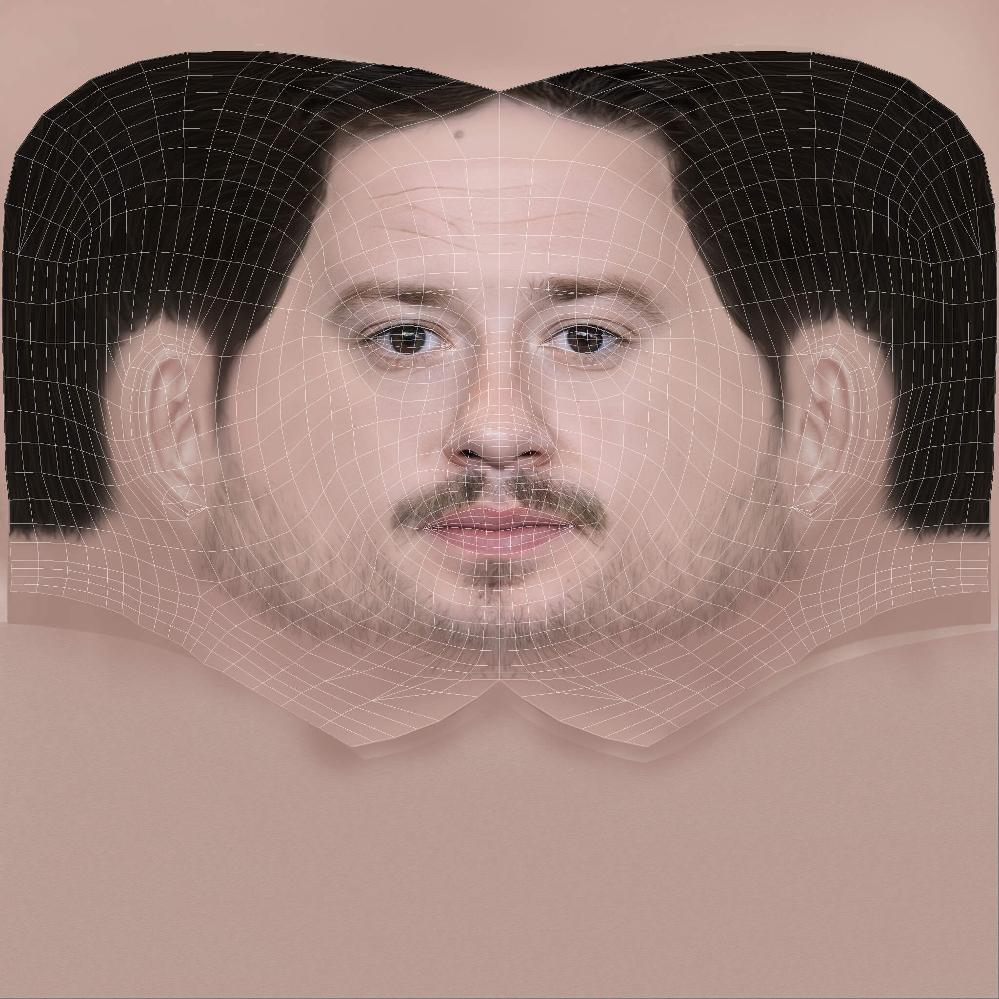 Joseph Quinn Head - Low Poly Head for Game 3D Model by Nammichael