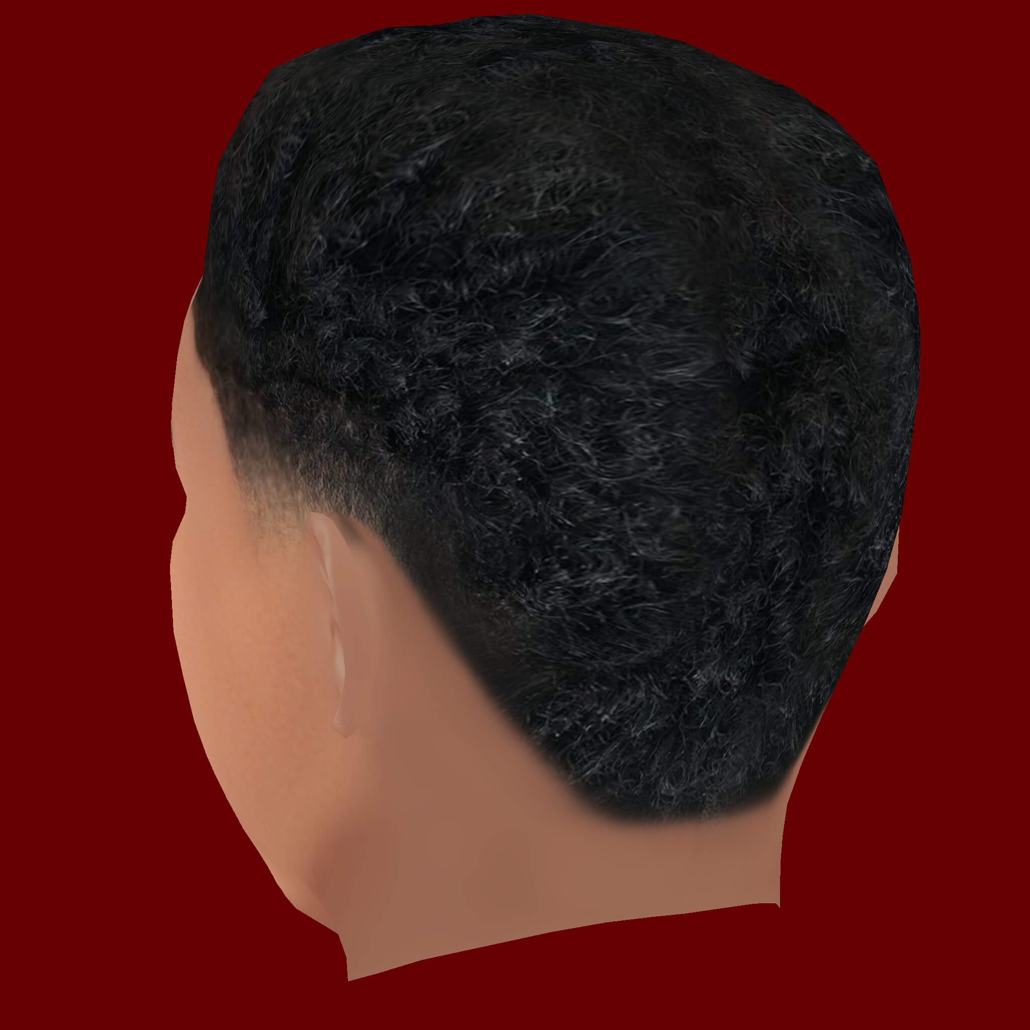 Jude Bellingham Head - Low Poly Head for Game 3D Model by Nammichael