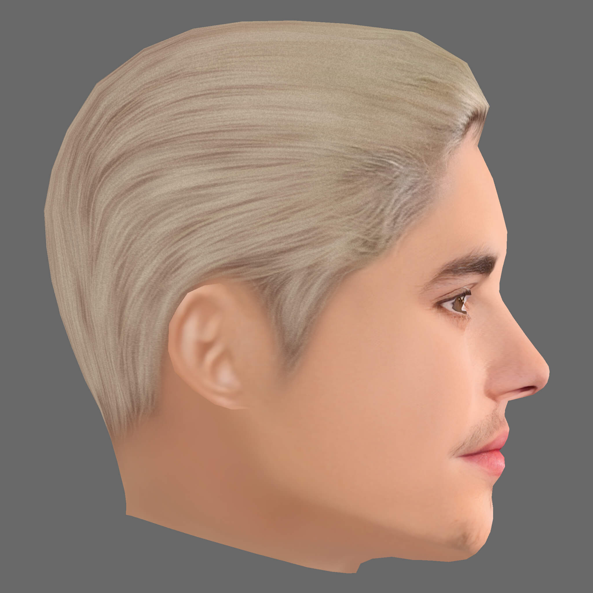 Justin Bieber Head - 3D Model by Nammichael