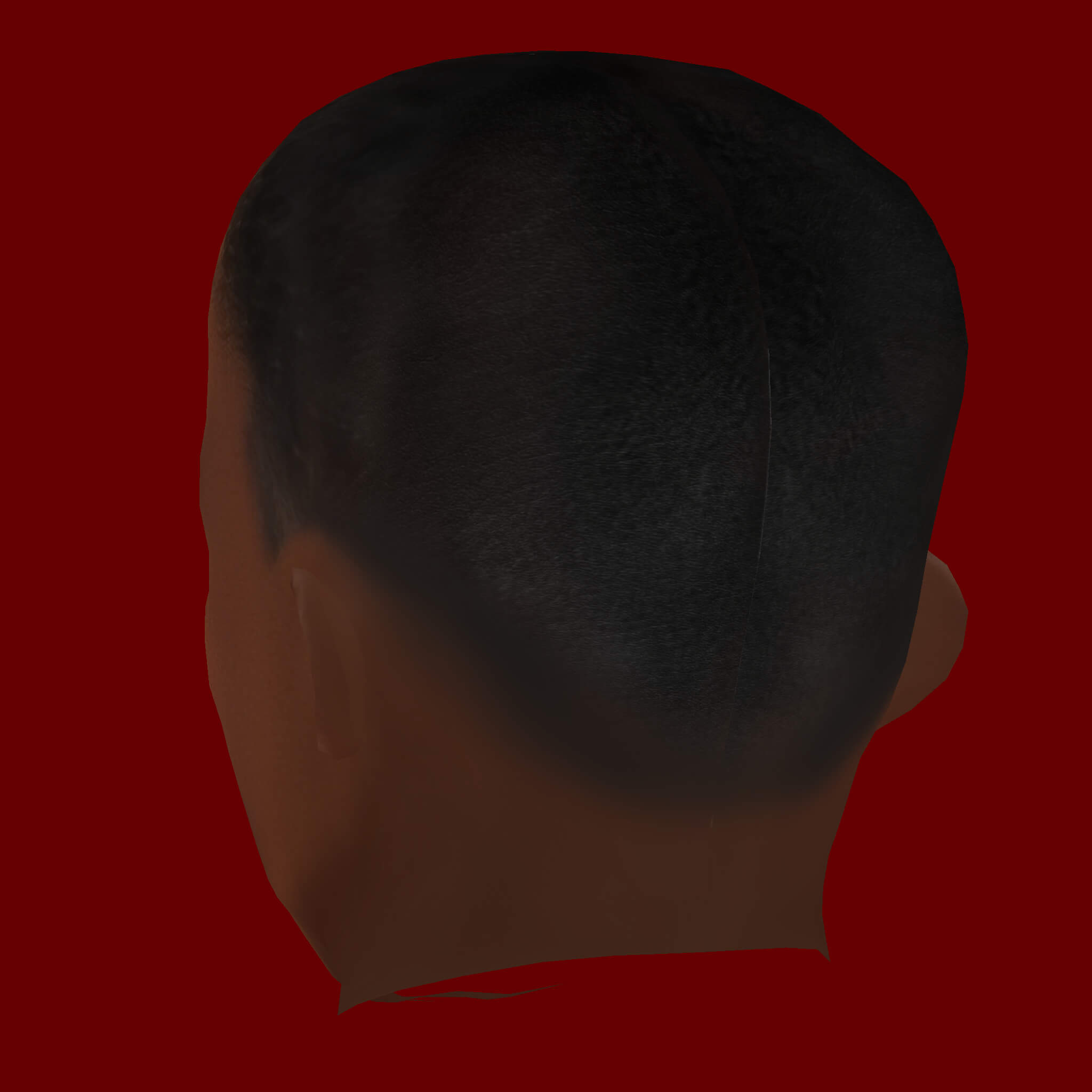 Kobbie Mainoo Head - Low Poly Head for Game 3D Model by Nammichael