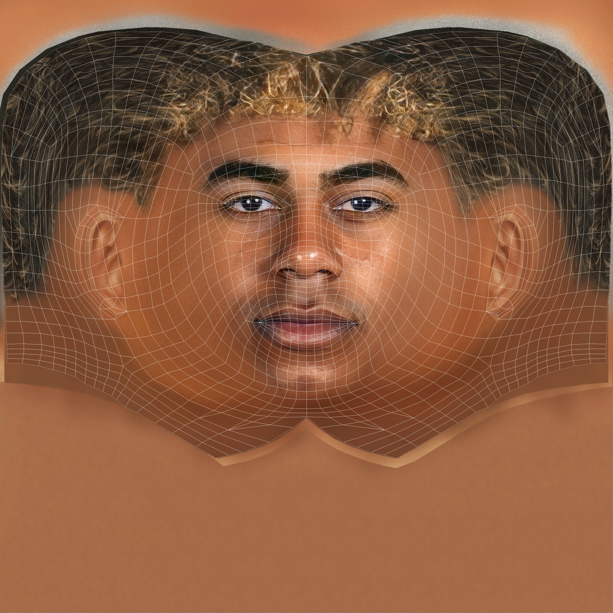 Lamine Yamal Head - Low Poly Head for Game 3D Model by Nammichael