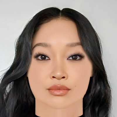 Lana Condor Head - No Hair - Low Poly Head for Game 3D Model by Nammichael
