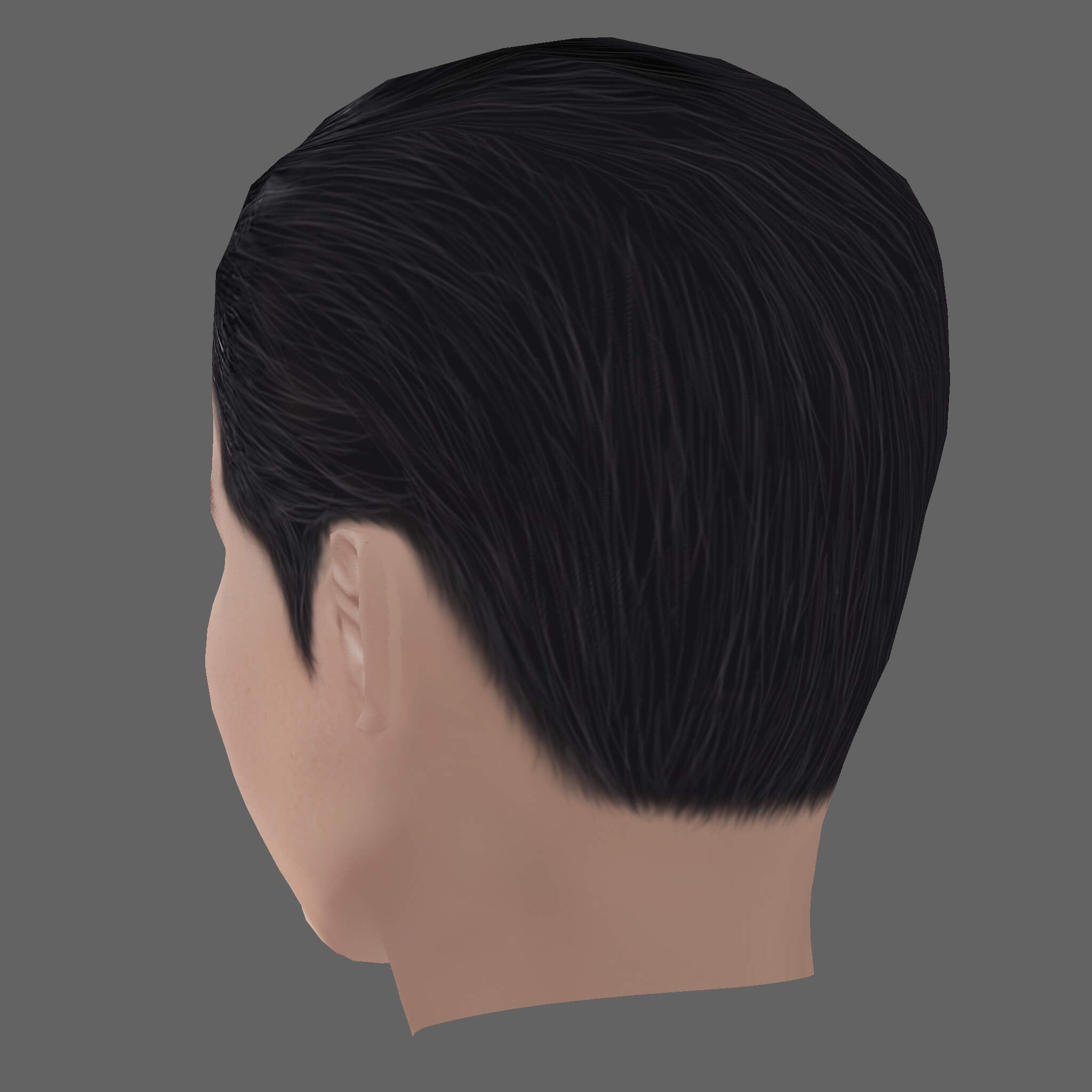 Lee Jung-Jae Head - Low Poly Head for Game 3D Model by Nammichael