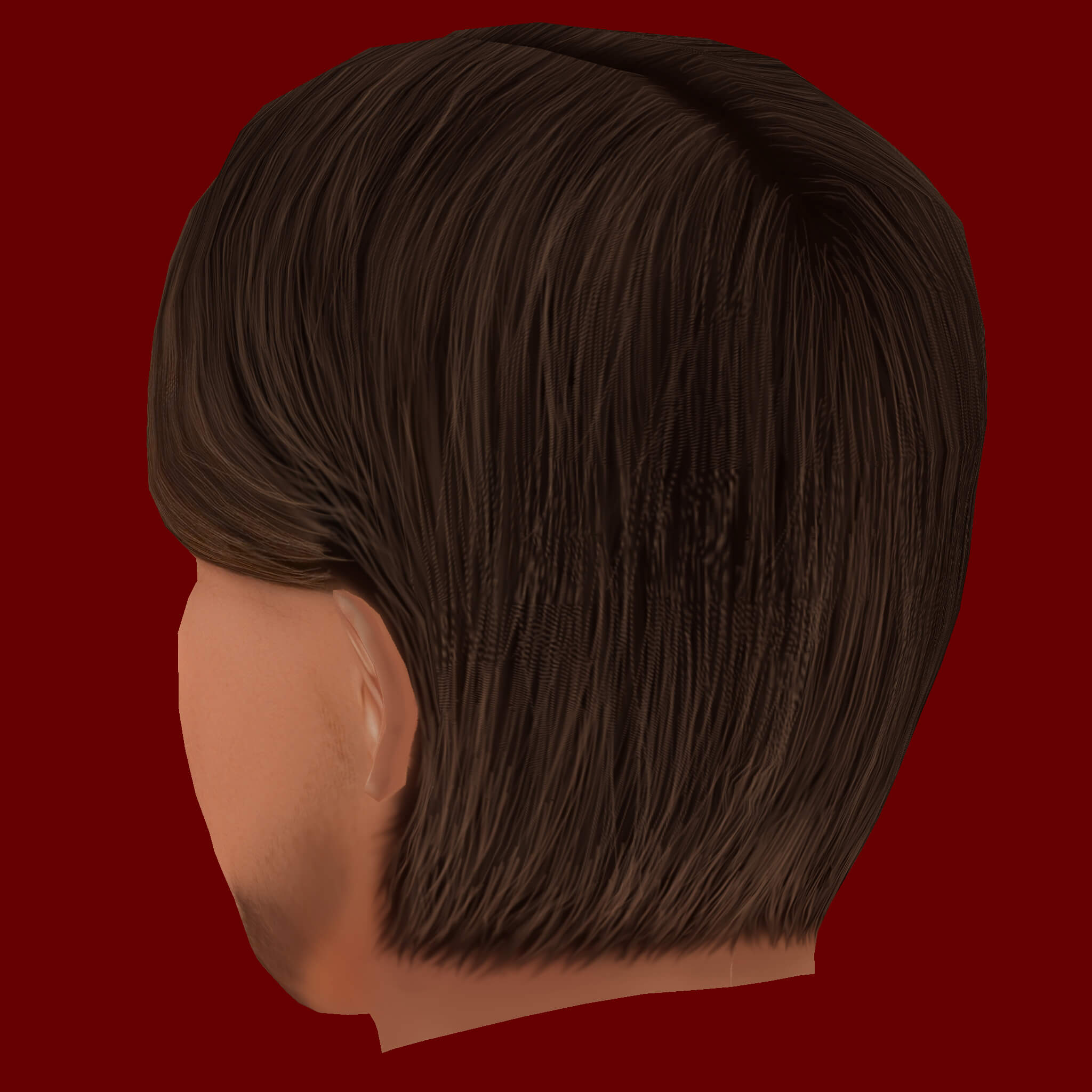Luka Modric Head - Low Poly Head for Game 3D Model by Nammichael