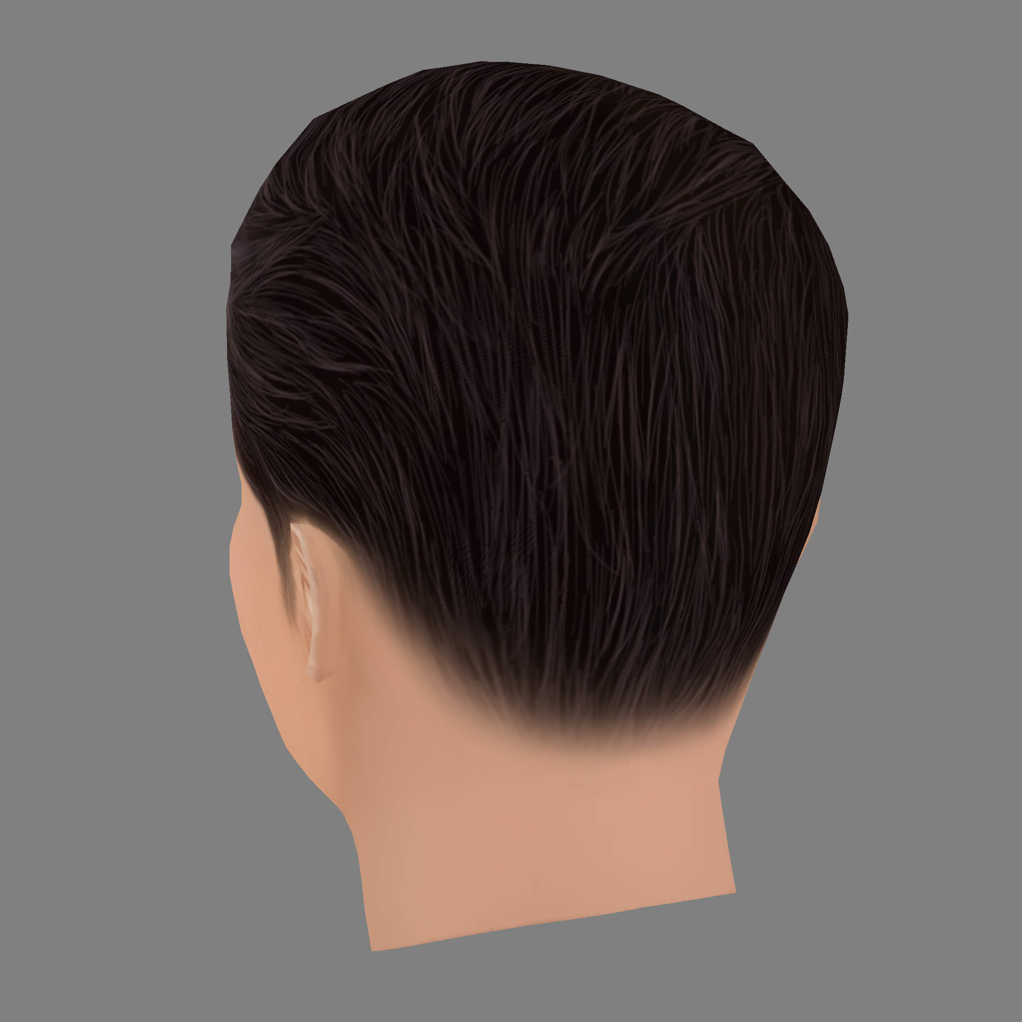Matthew Luret Head - Low Poly Head for Game 3D Model by Nammichael