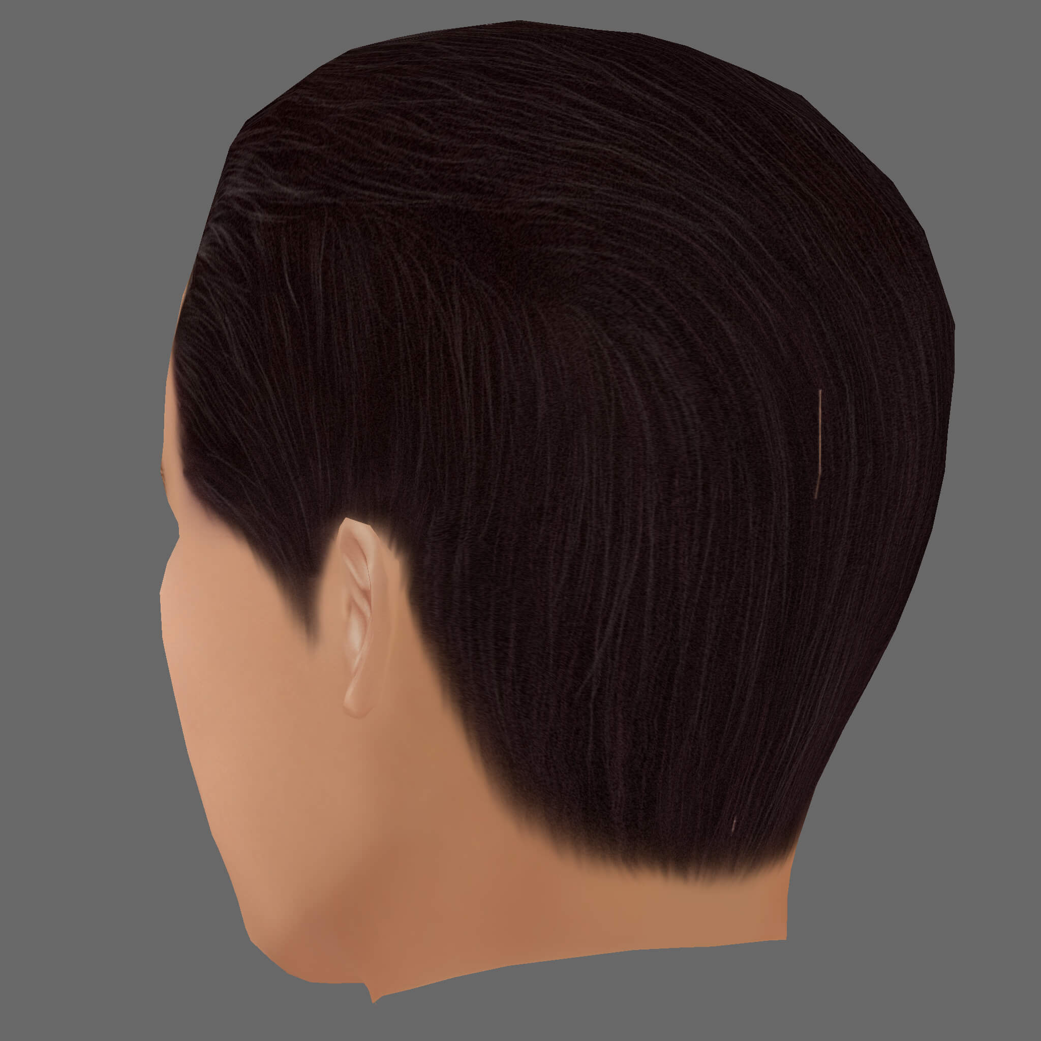 Matthew Mcconaughey Head - Low Poly Head for Game Low Poly 3D Model by ...