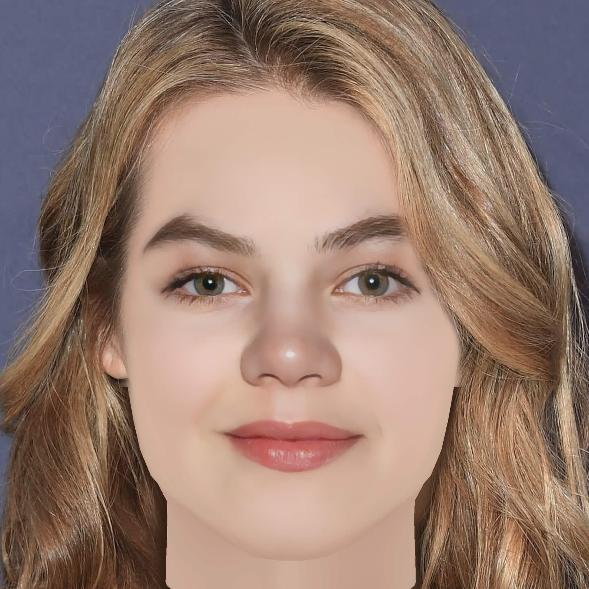 Megan Charpentier Head - No Hair - Low Poly Head for Game 3D Model by ...