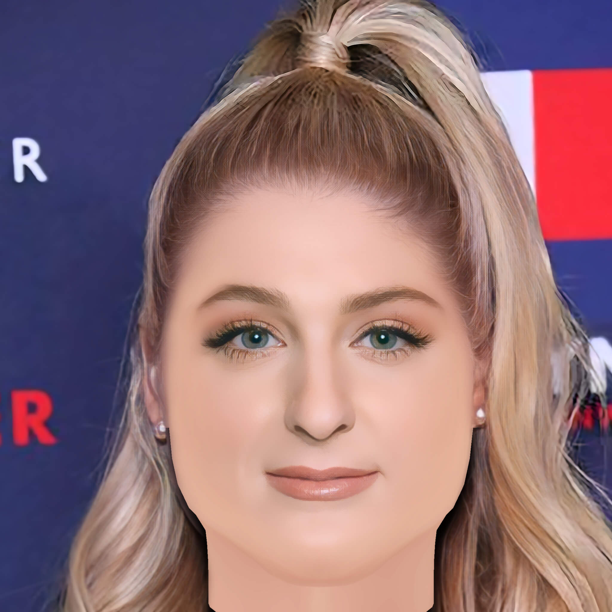 Meghan Trainor Head - No Hair - Low Poly Head for Game 3D Model by ...