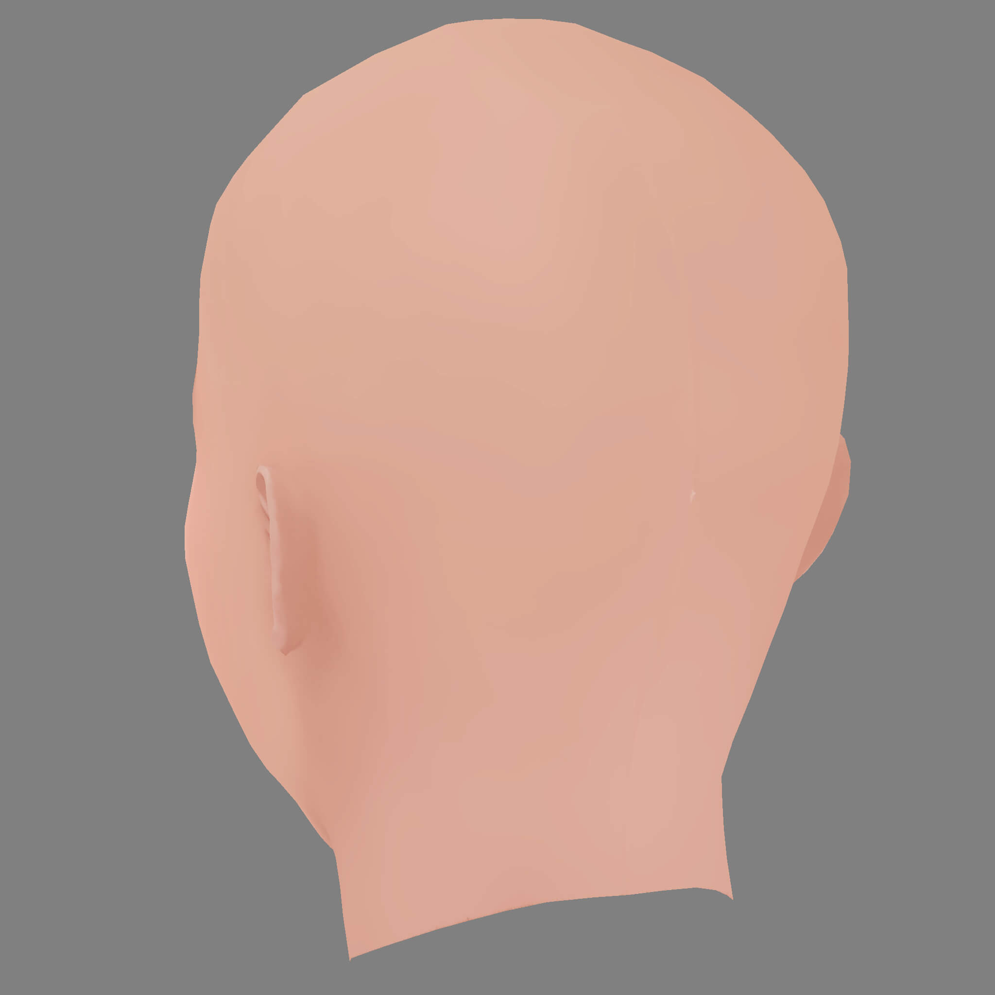 Miley Cyrus Head - Low Poly Head for Game - No Hair 3D Model by Nammichael