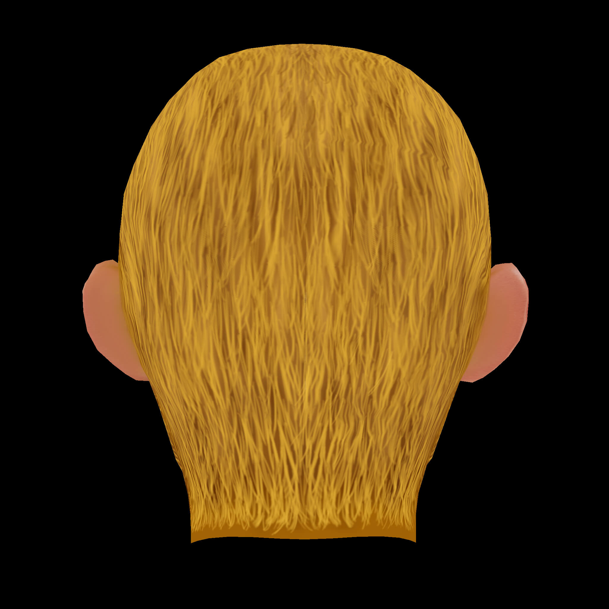 Monkey King - Sun Wukong Head - Low Poly Head for Game 3D Model by ...