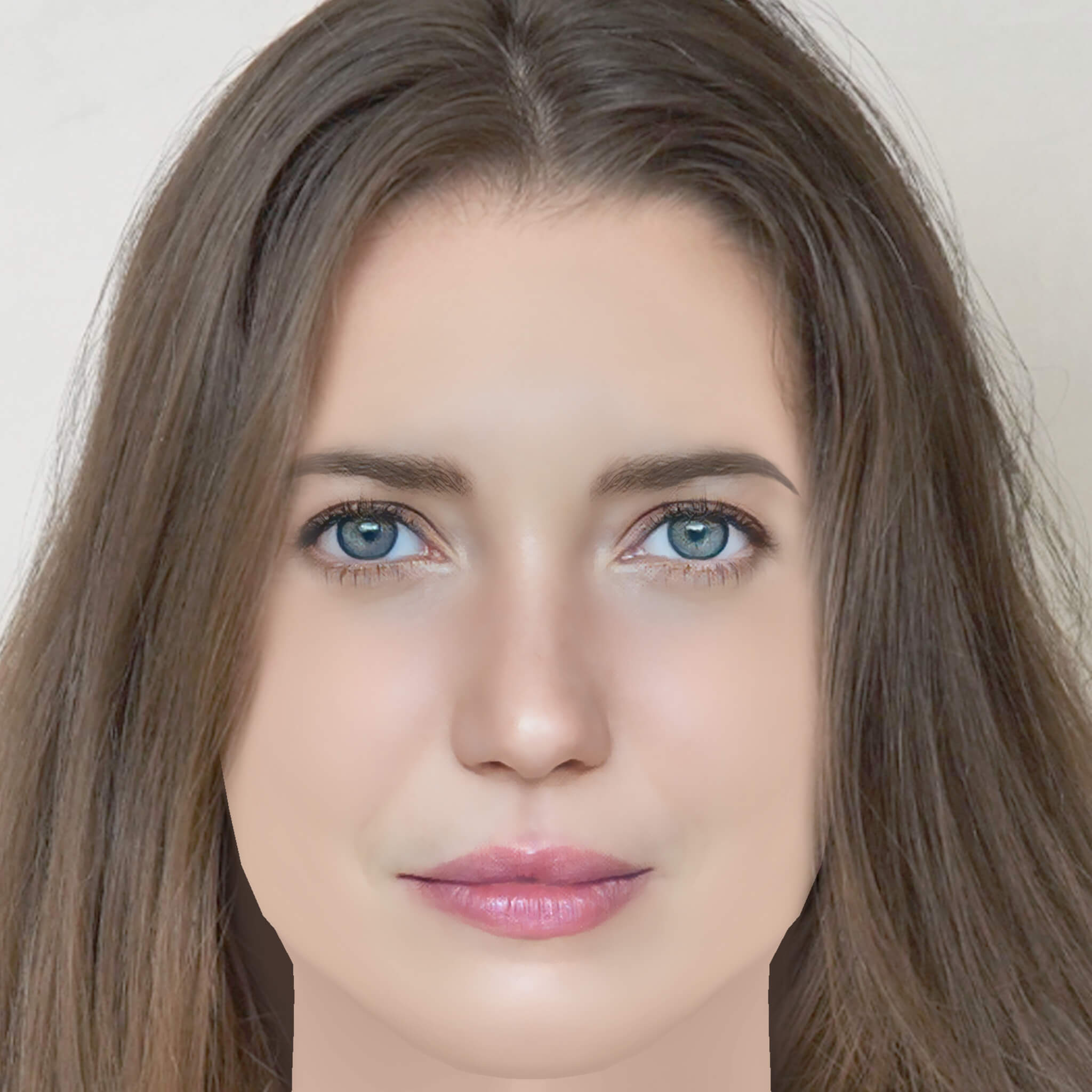 Nathalia Dill Head - No Hair - Low Poly Head for Game 3D Model by ...