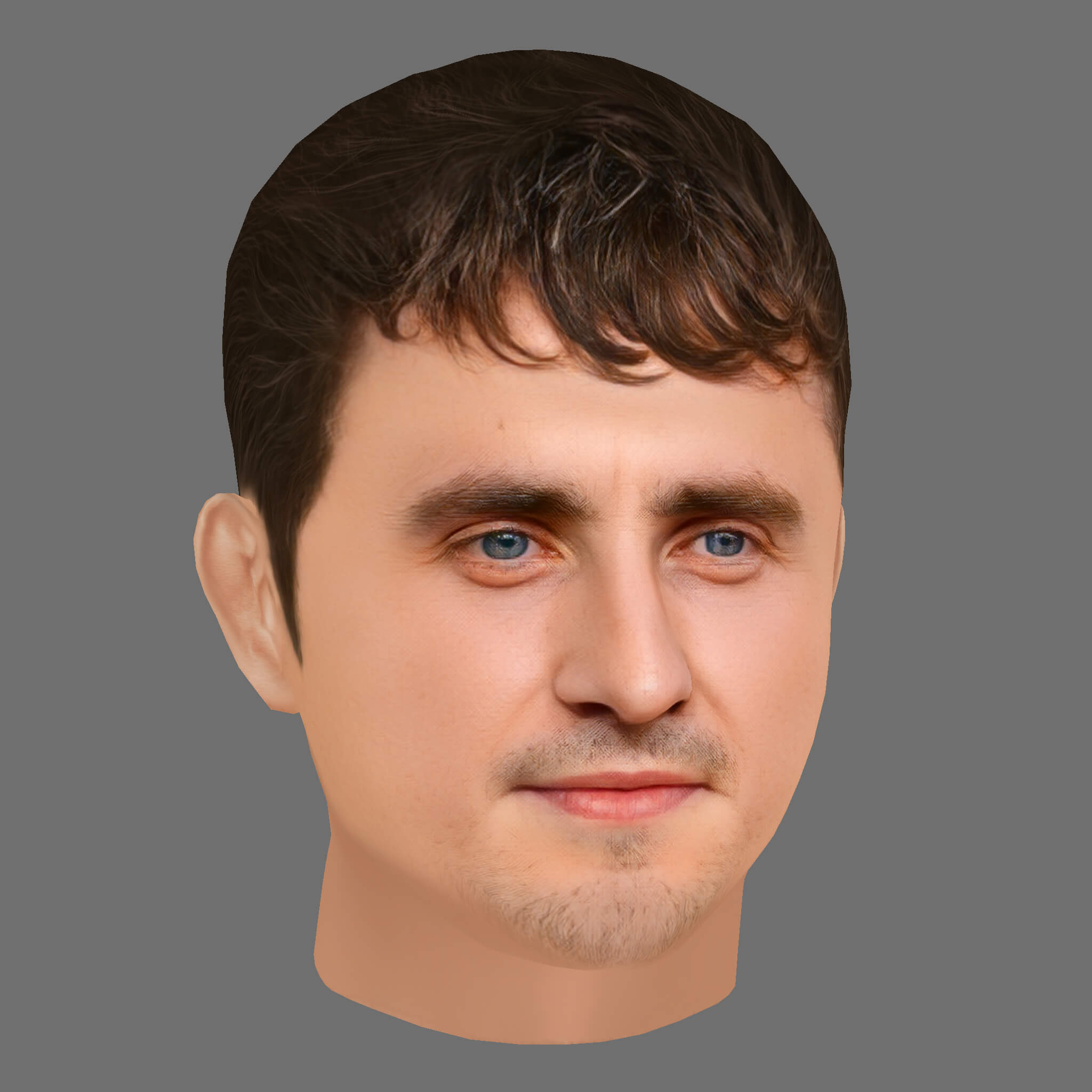 Paul Mescal Head - Low Poly Head for Game 3D Model by Nammichael