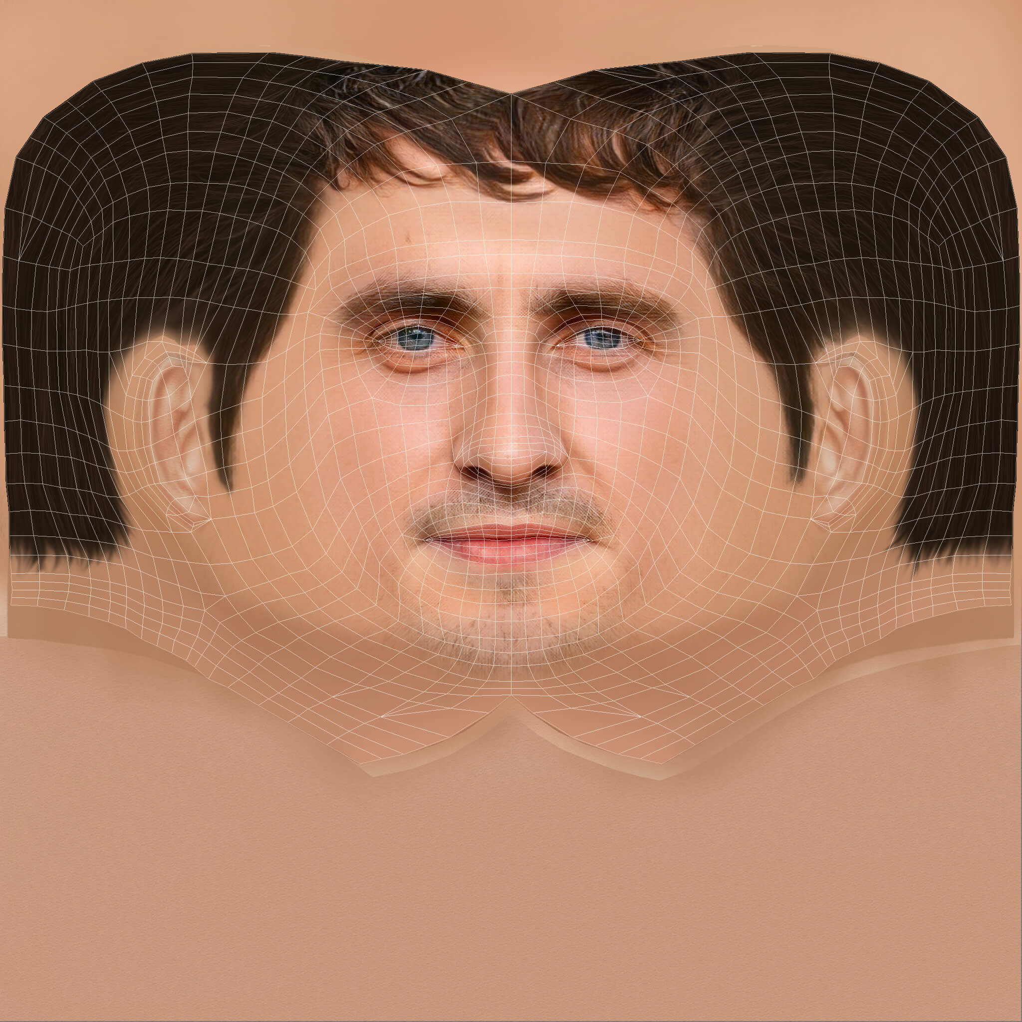 Paul Mescal Head - Low Poly Head for Game 3D Model by Nammichael