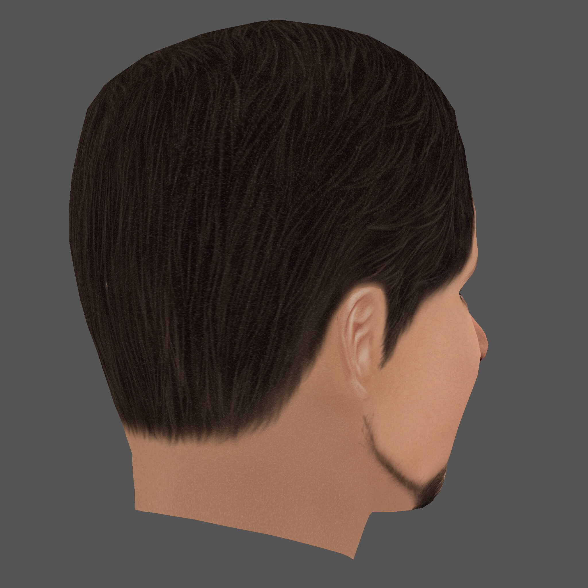 Pavel Durov Head - Low Poly Head for Game 3D Model by Nammichael