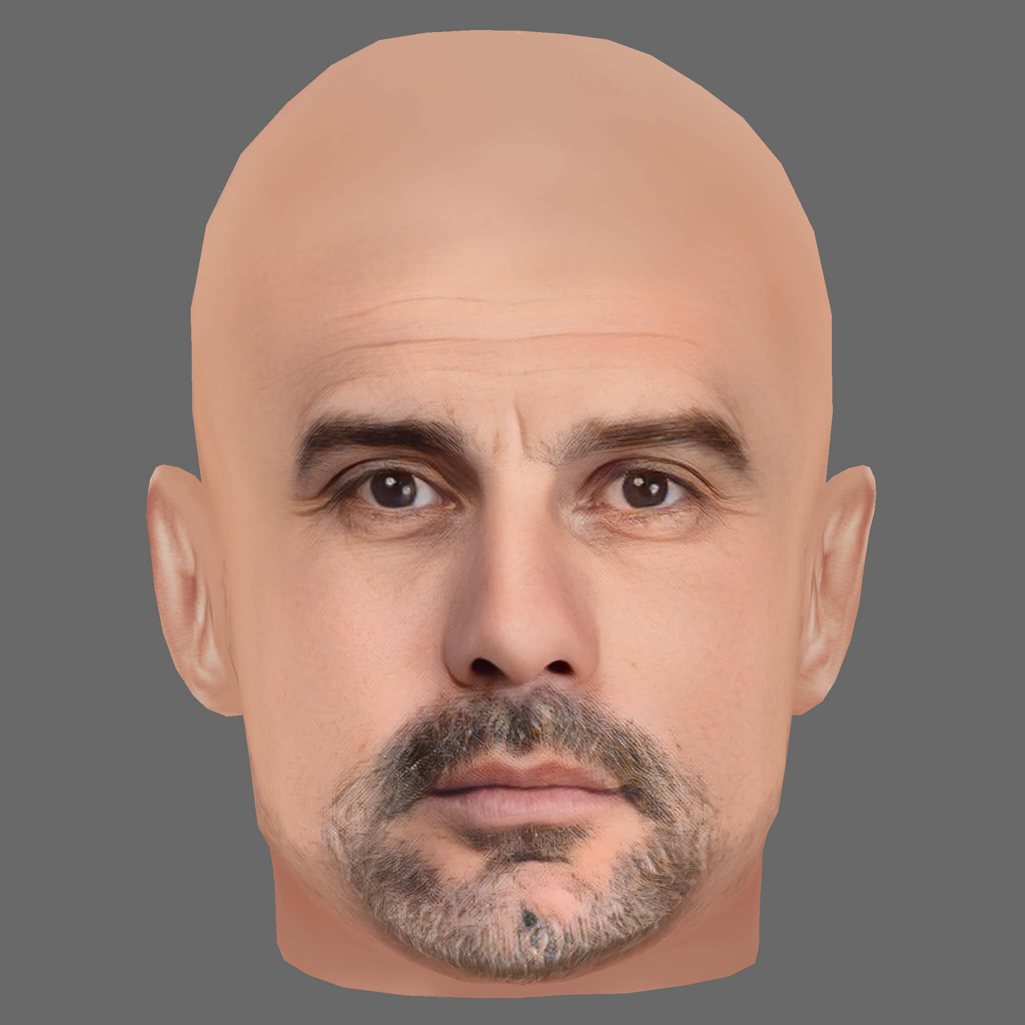 Pep Guardiola Head - 3D Model by Nammichael
